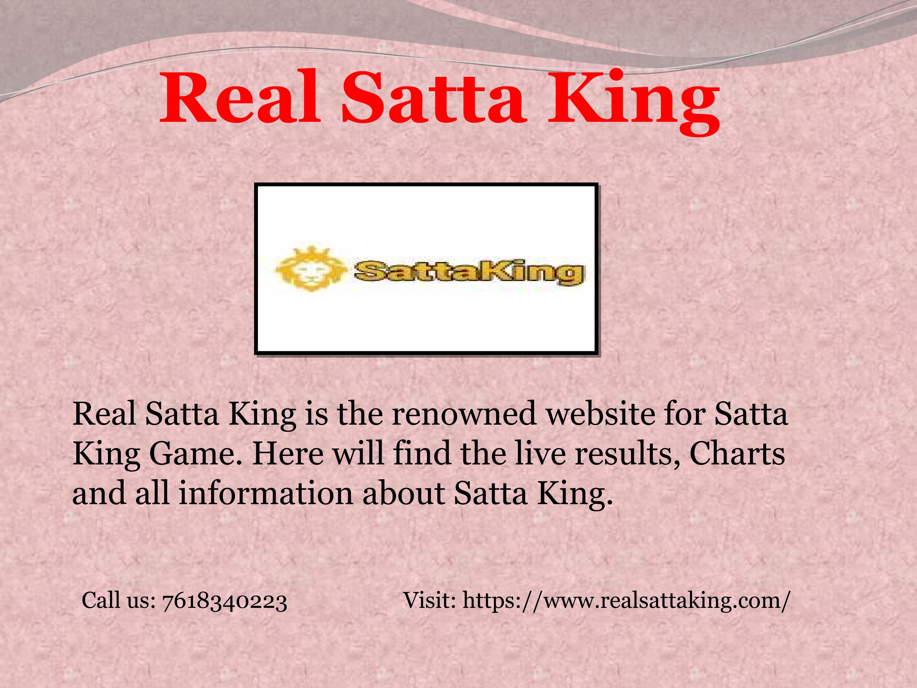 What is Satta King by Satta King - Issuu