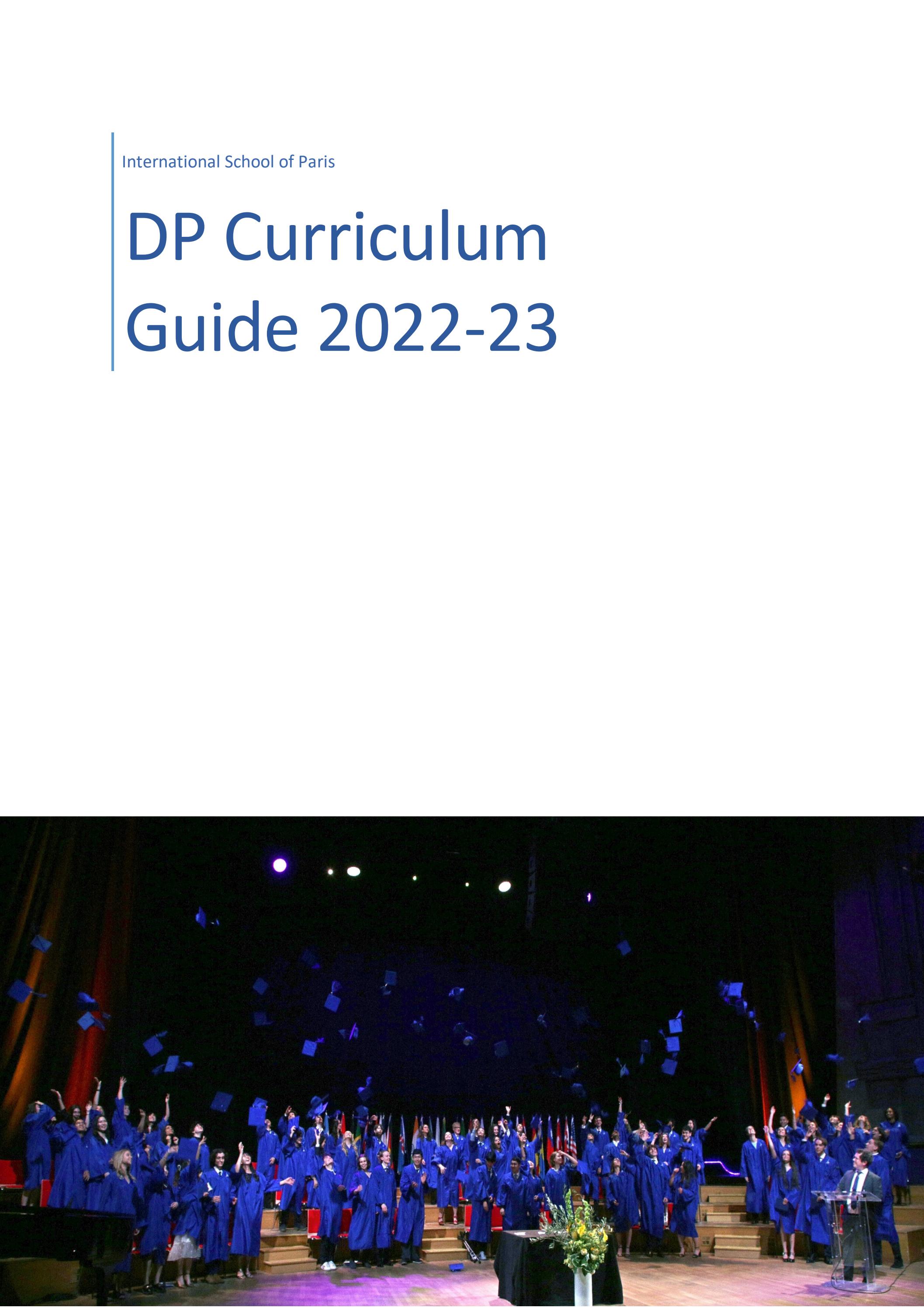 DP Curriculum Guide 2022-23 by isparis_official - Issuu