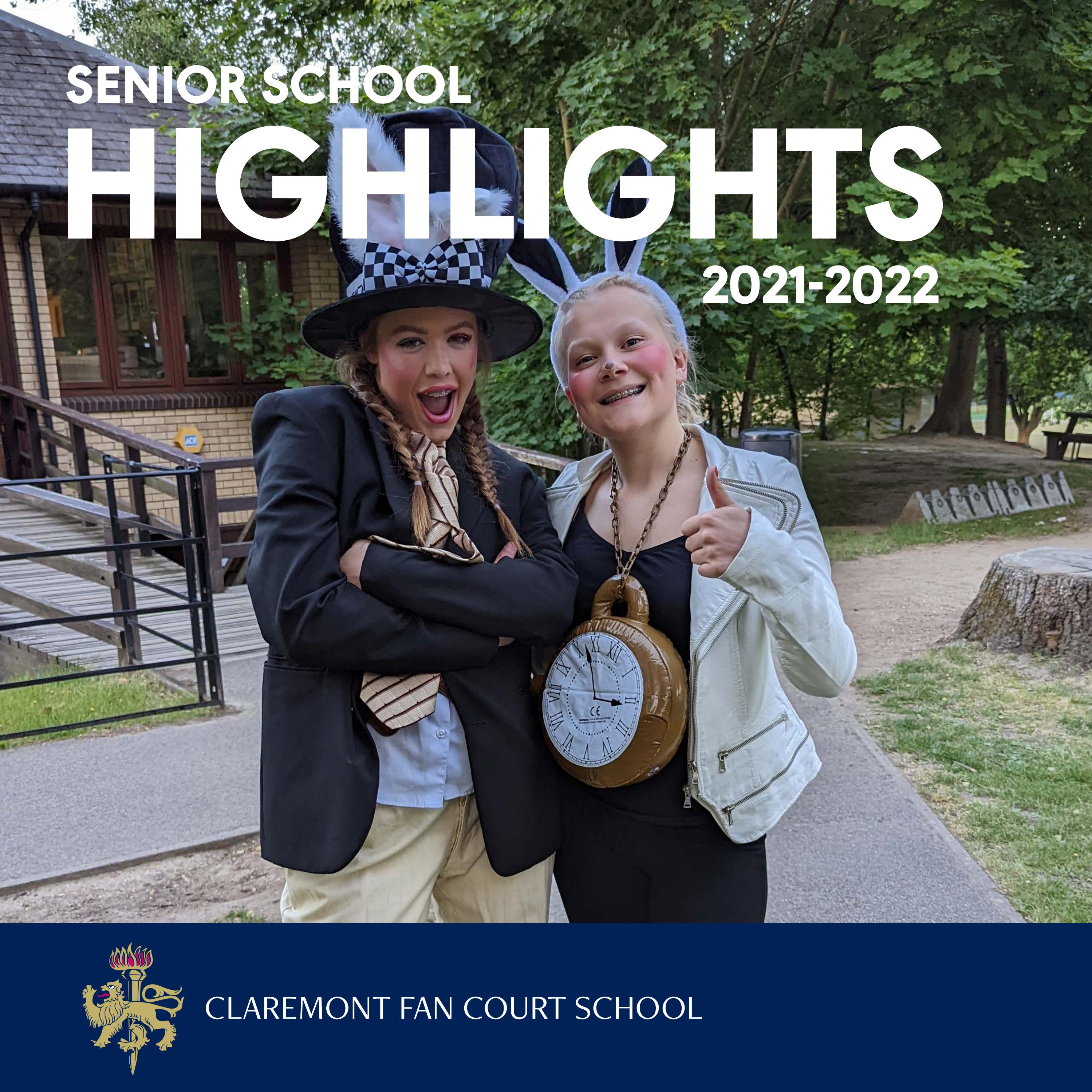 Senior School highlights book 2021-2022 by claremontfancourt - Issuu