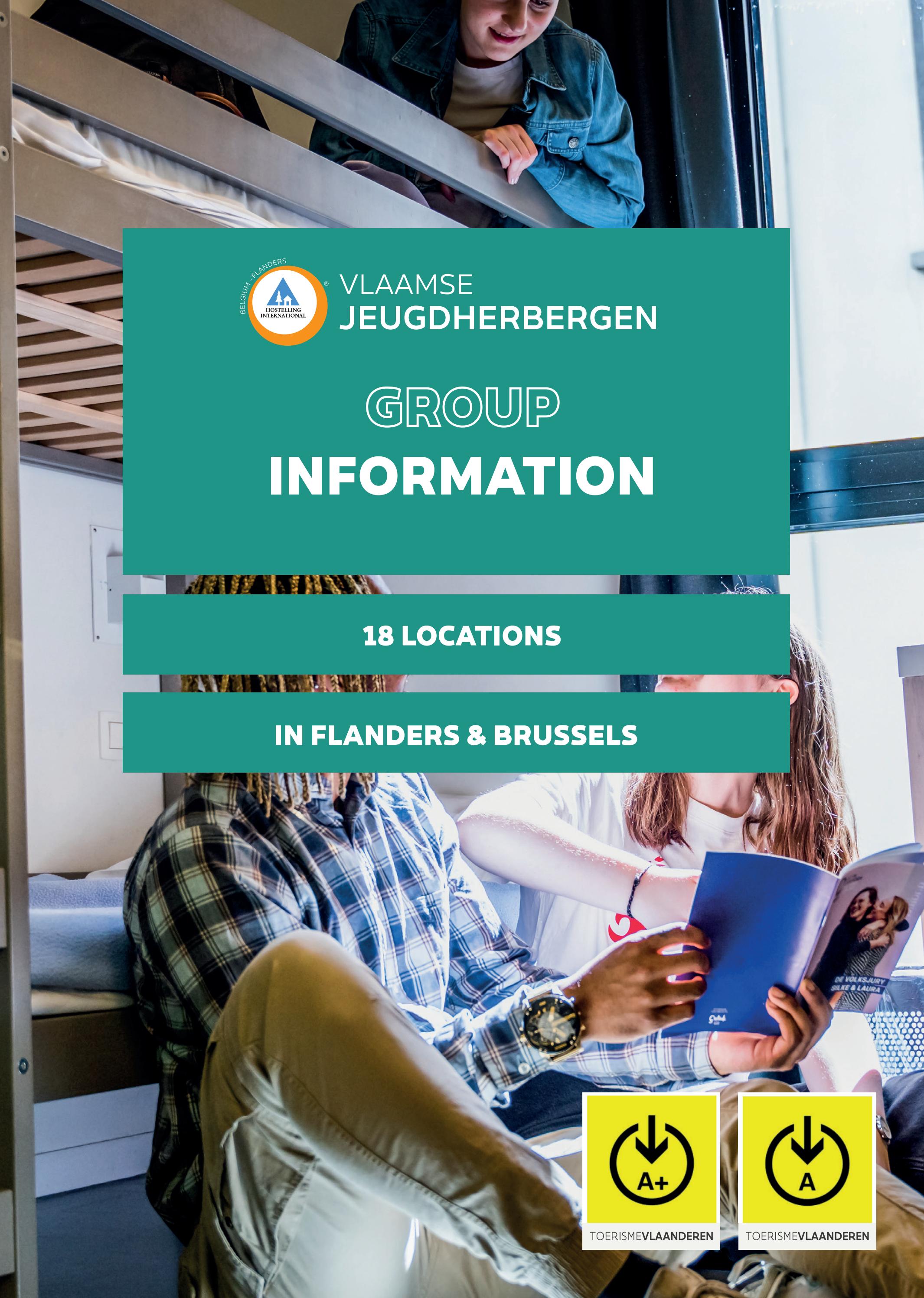 HI Hostels Flanders Information Pack by vzw Vlaamse Jeugdherbergen - Issuu
