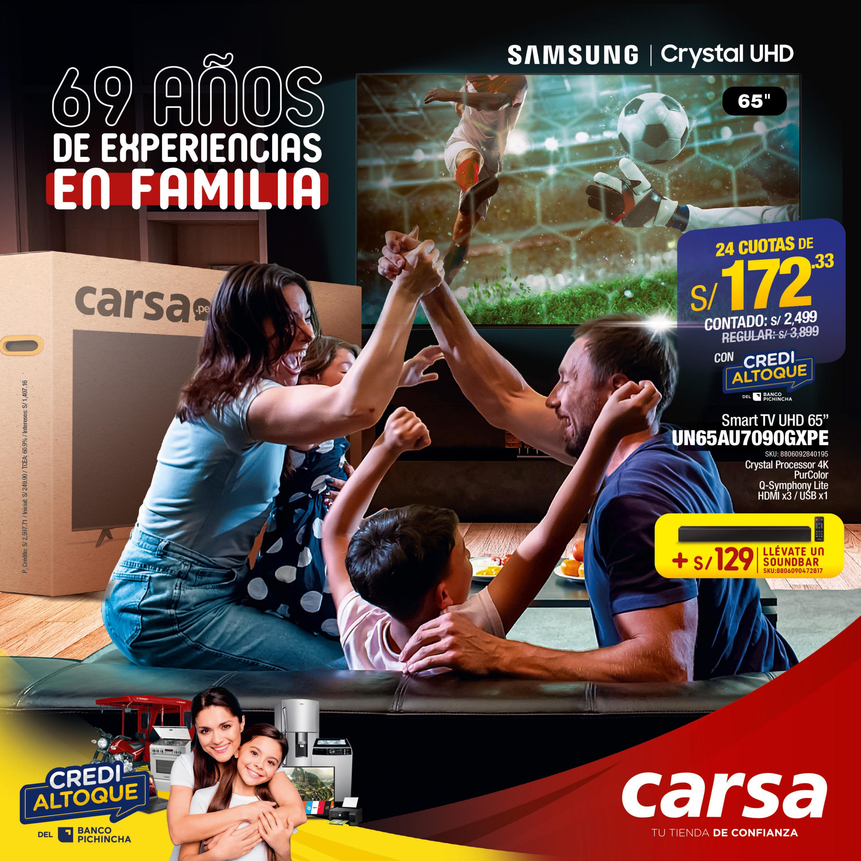 69 años de experiencias en familia con Carsa - Carsa by Integra Retail ...