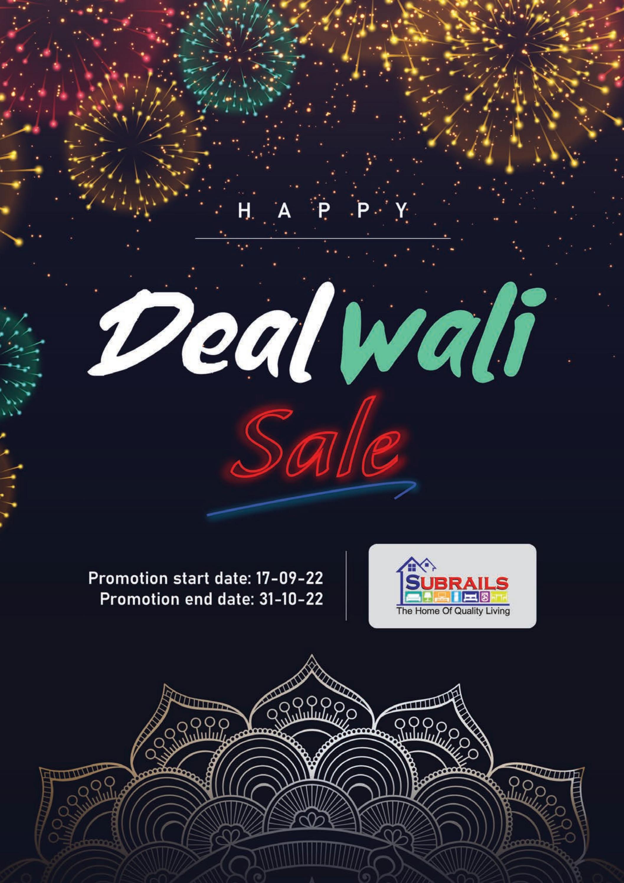 Subrails Happy Deal-Wali Sale by Subrails Furniture Centre - Issuu