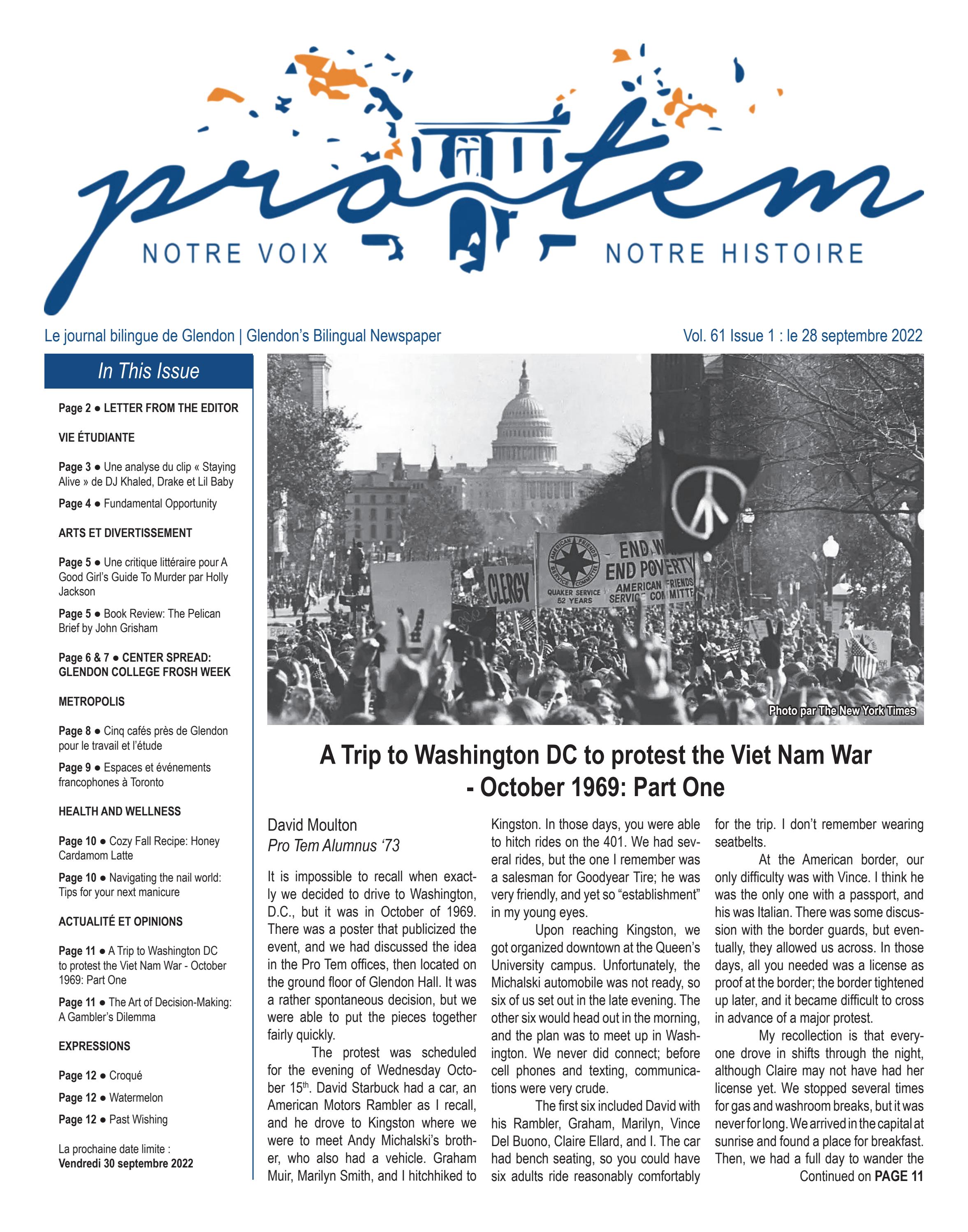 Pro Tem - Vol. 61 Issue 1 by Pro Tem - Issuu