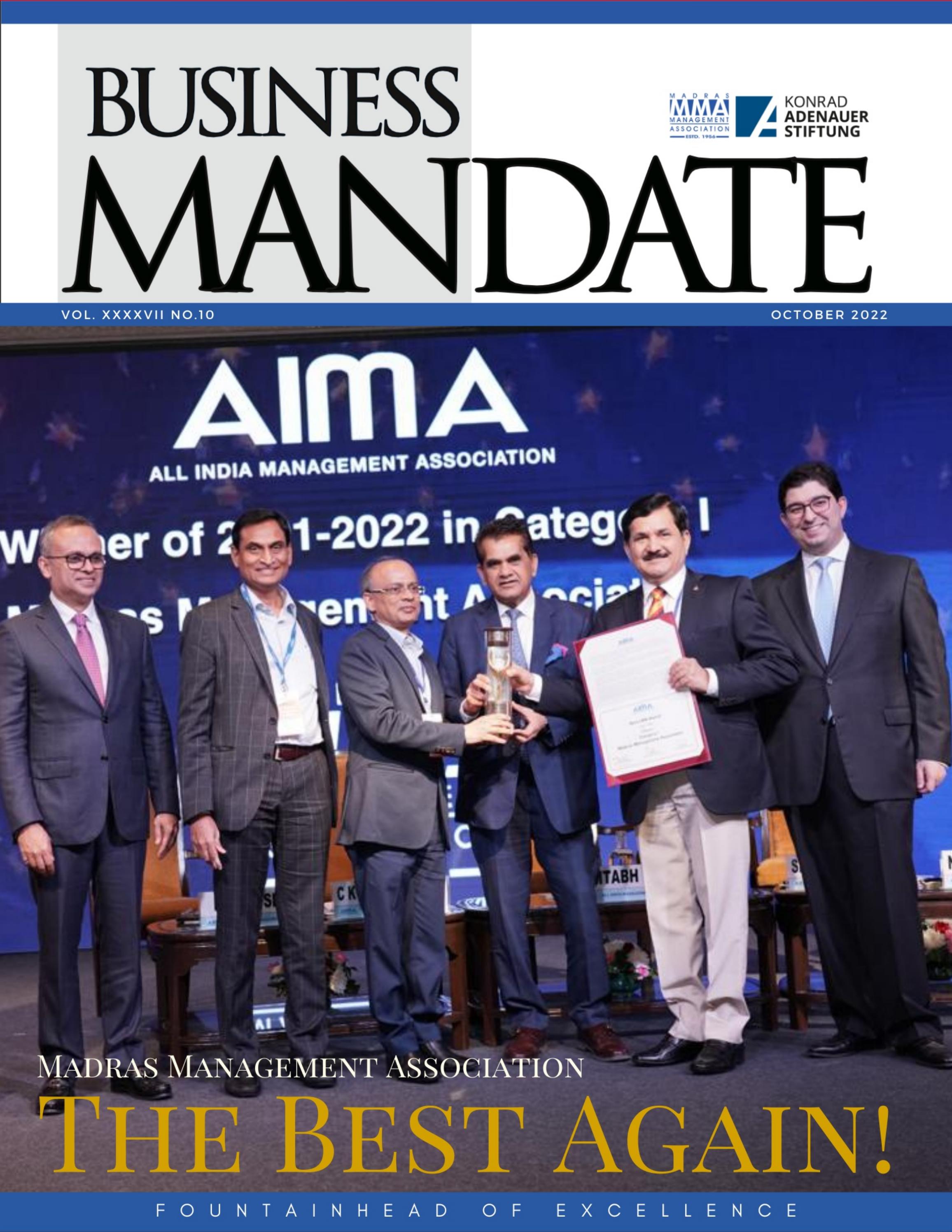 MMA-KAS Business Mandate (Oct 2022) by Madras Management Association ...