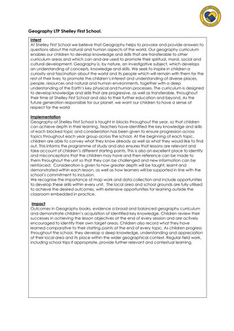 Geography Long Term Plan by Schudio - Issuu