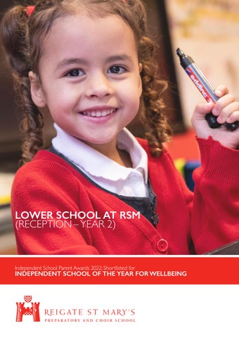 RSM Lower School (Reception - Year 2) by Reigate St Mary's - Issuu
