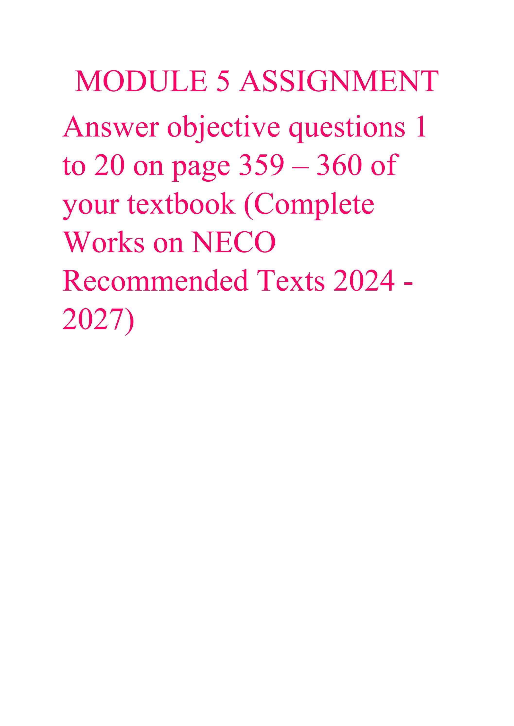 Module 5 Assignment by Gra chef - Issuu