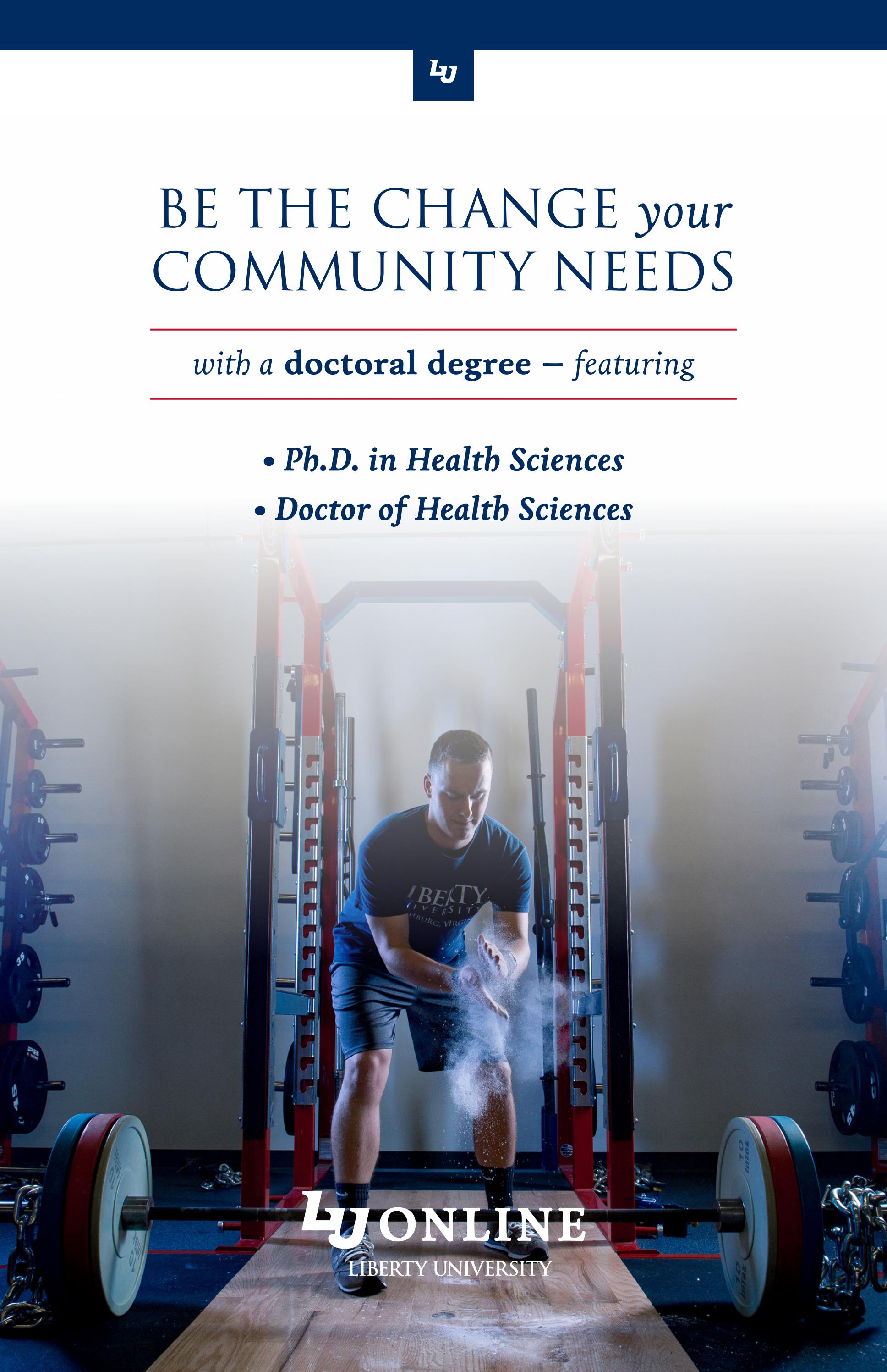 Digital Brochure Comparing PhD and DHSc in Health Sciences by Liberty ...