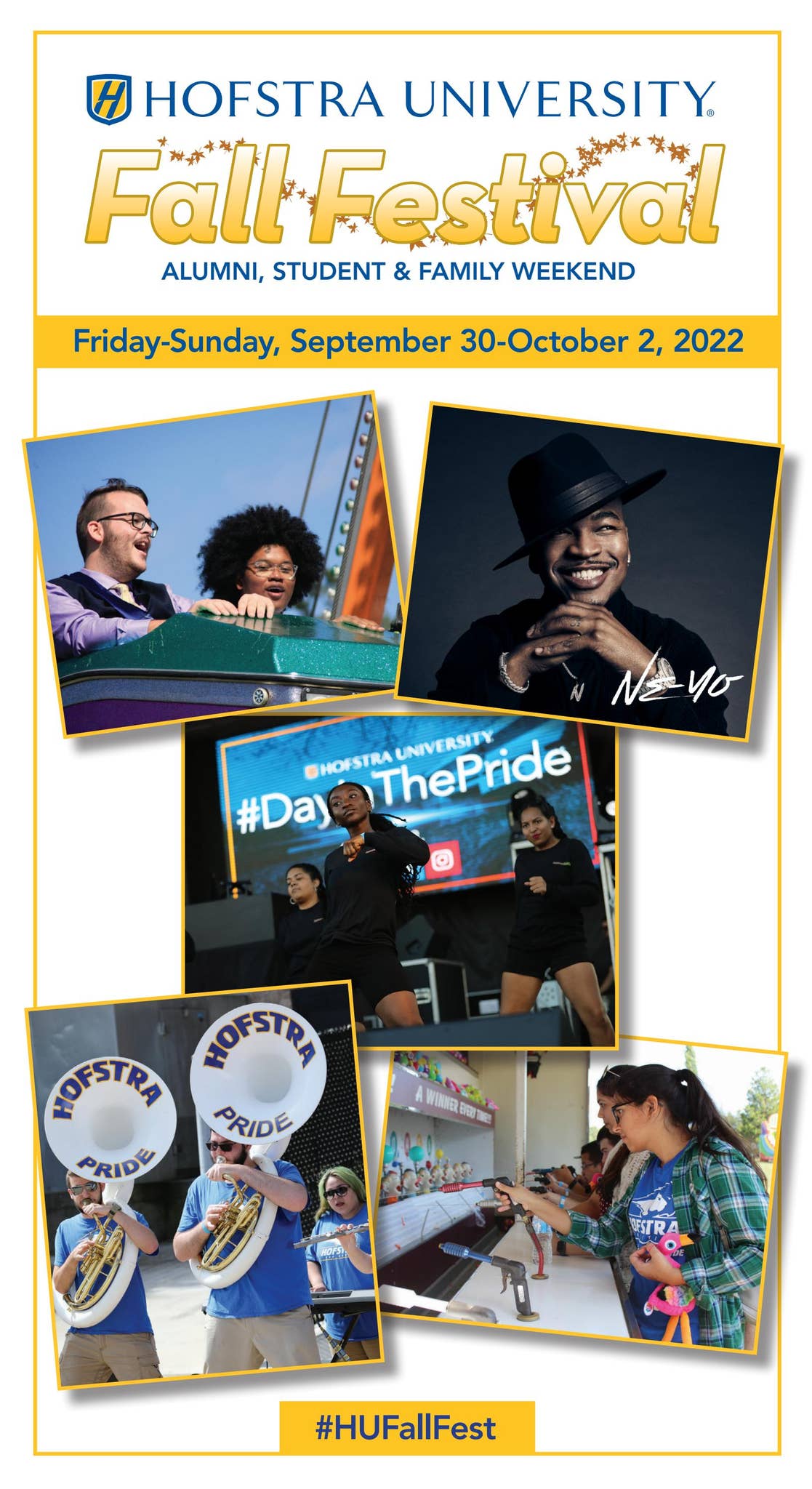 Fall Festival Schedule: September 30 - October 2, 2022 by Hofstra ...