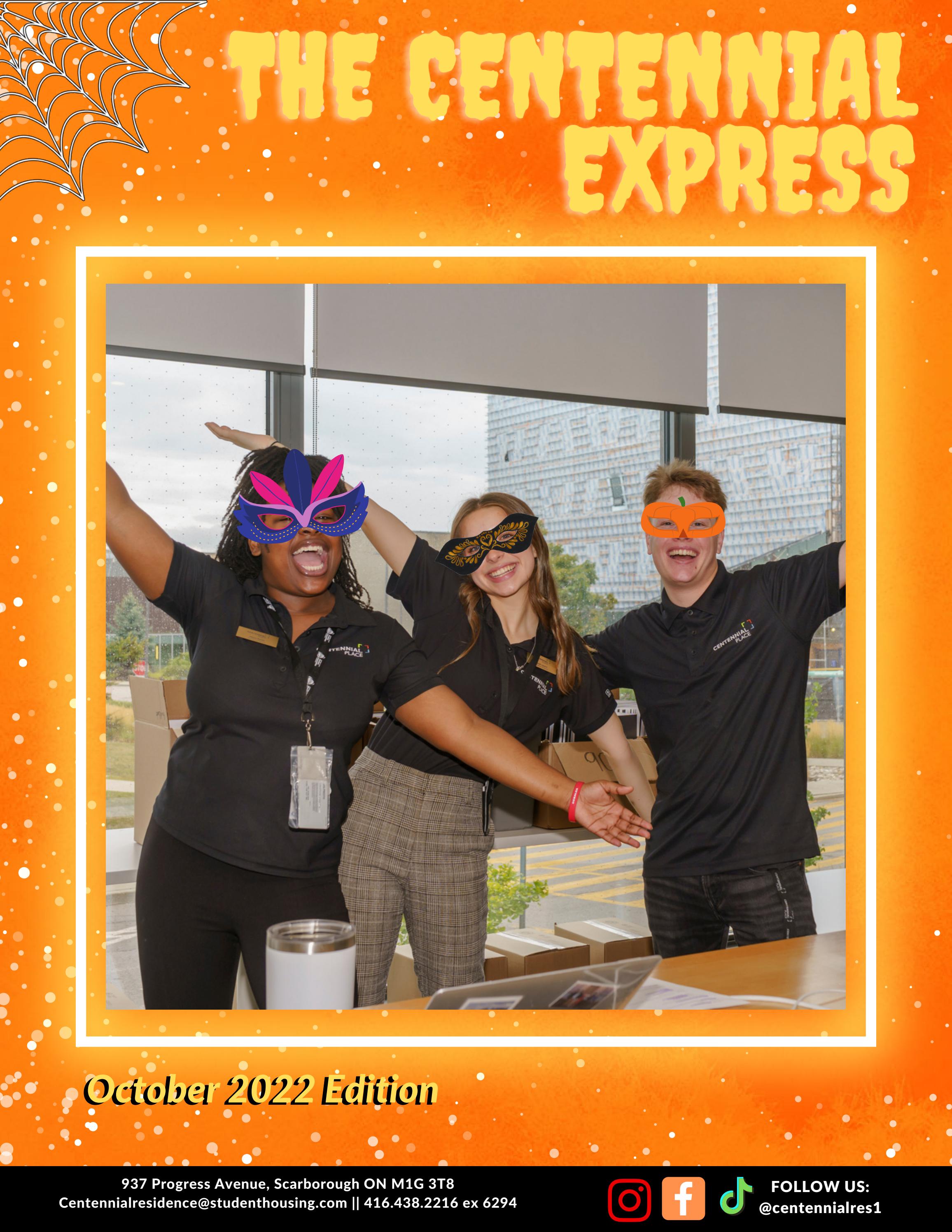 The Centennial Express | October 2022 Newsletter by Canadian Campus ...