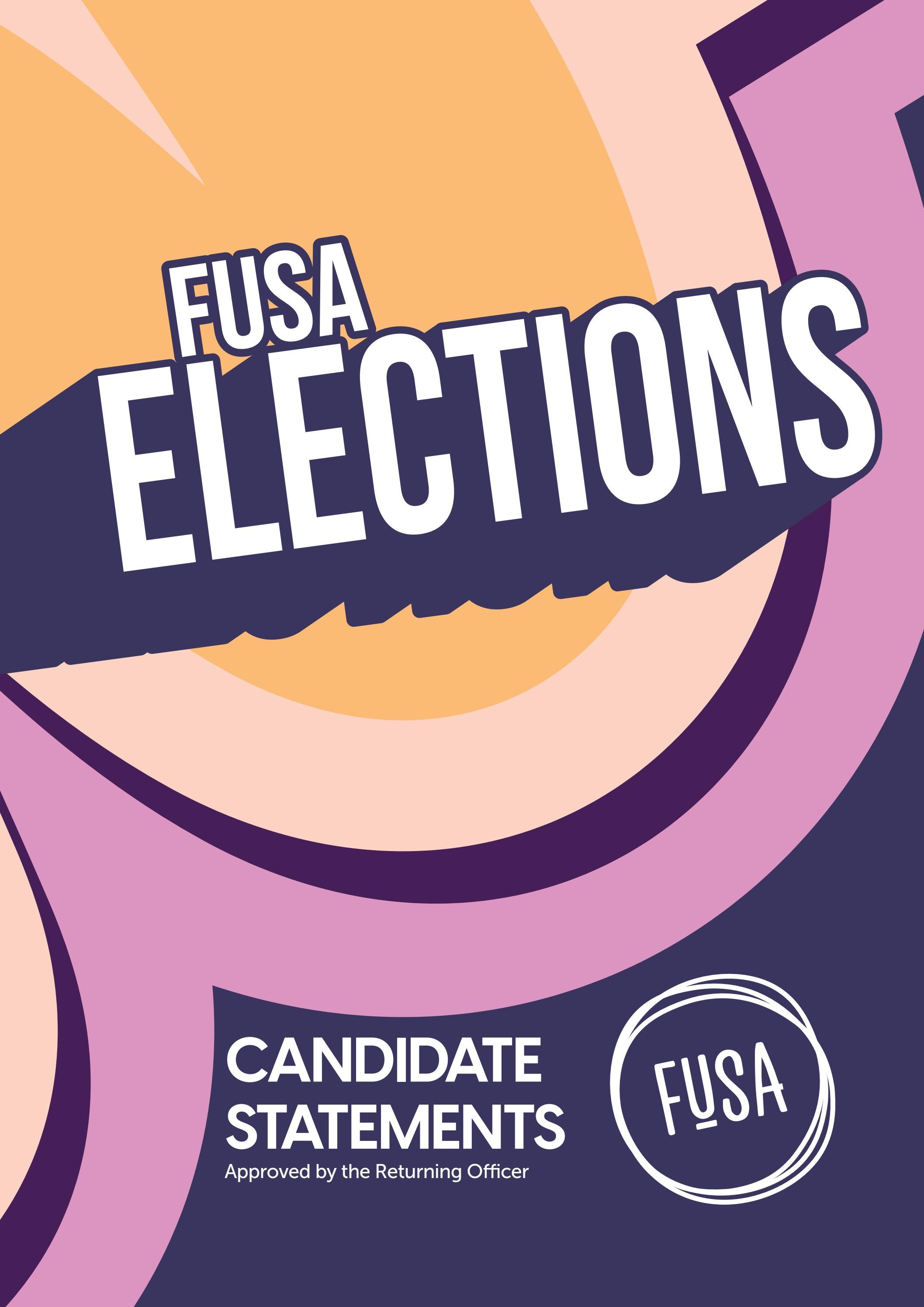 FUSA Candidate Statements by FUSA Association - Issuu