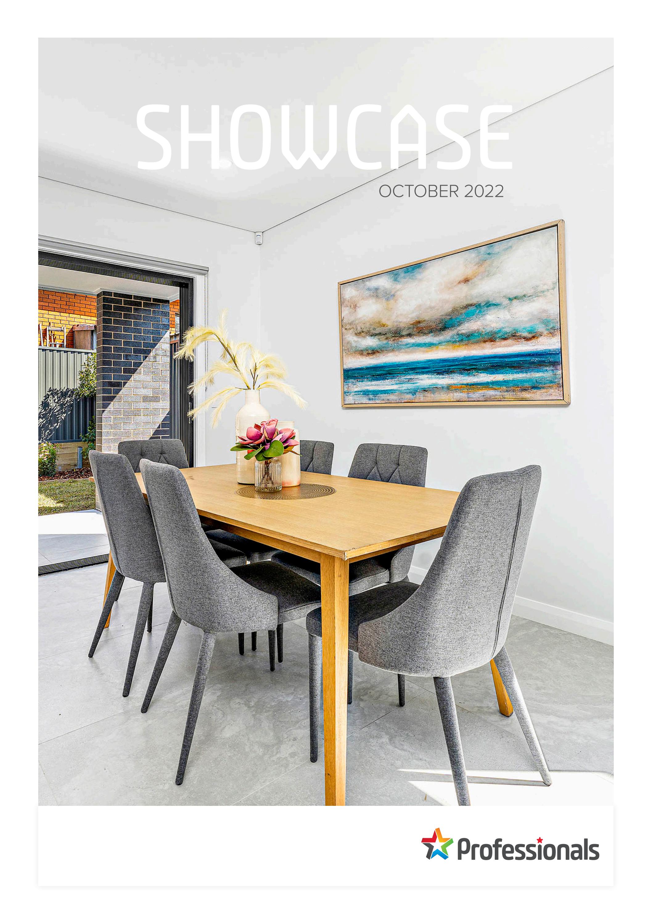 Showcase Magazine - October 2022 by Professionals Real Estate - Issuu