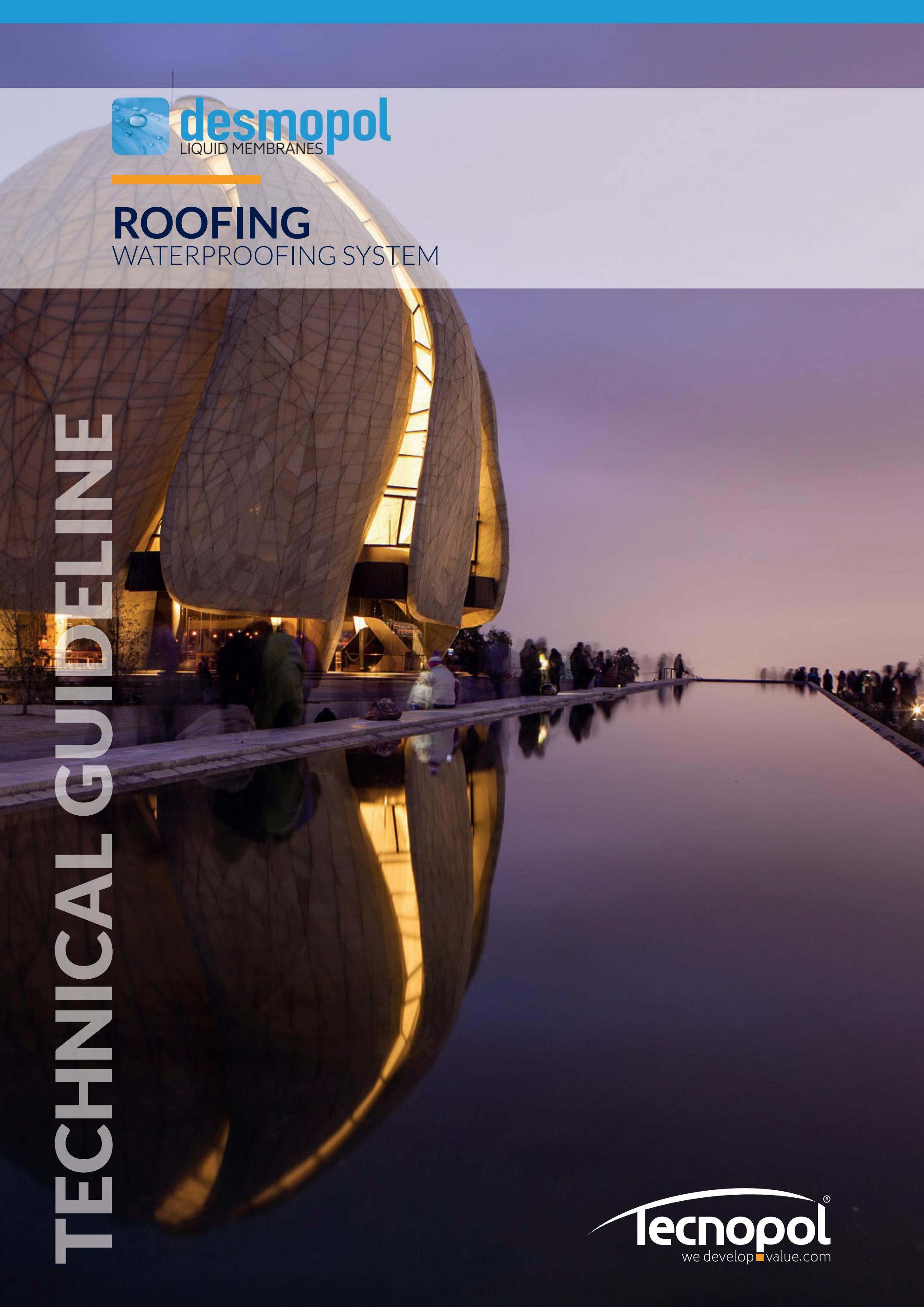 ROOFING - DESMOPOL TECHNICAL GUIDELINE by Tecnopol Sistemas - Issuu