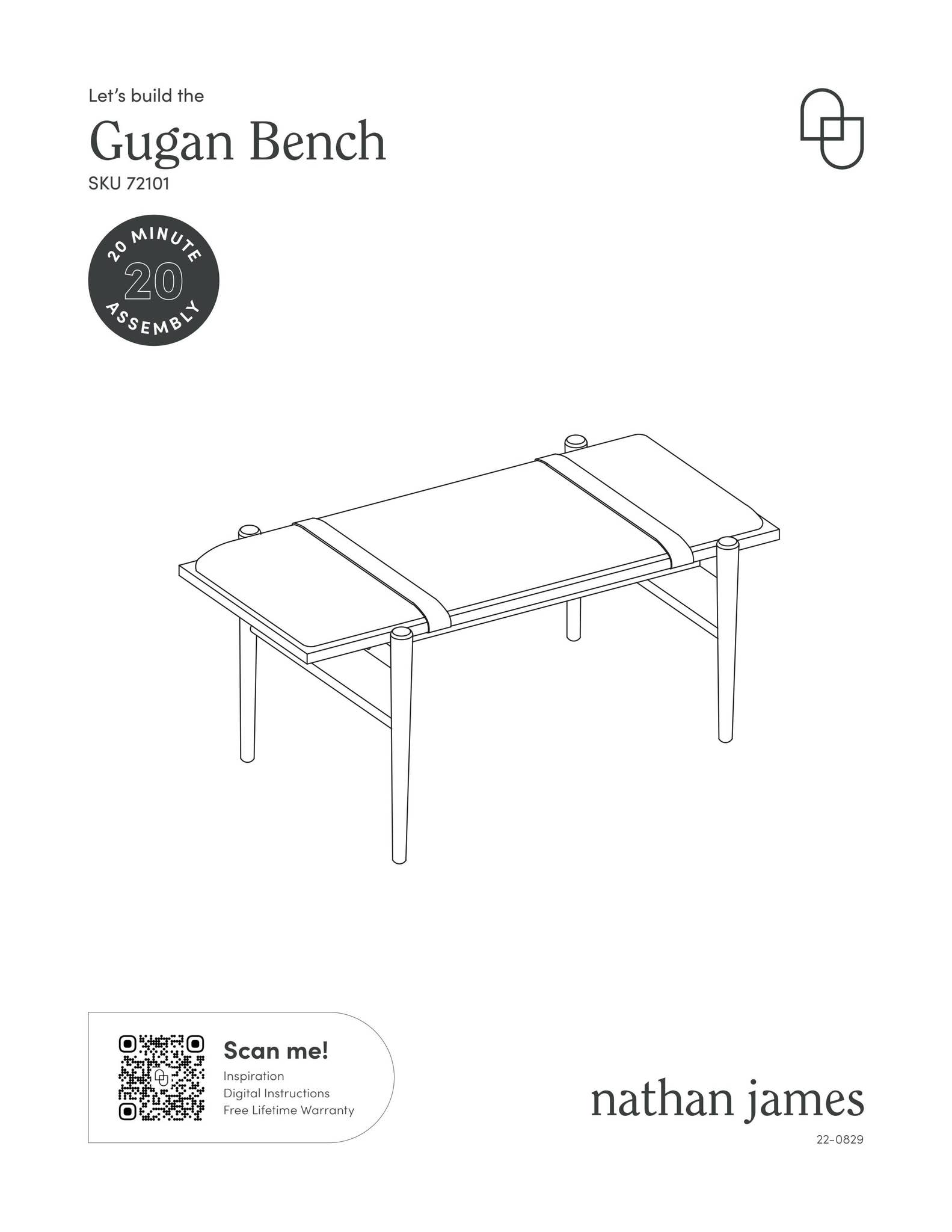 Gugan Bench Instruction Sheet by nathanjameshome - Issuu