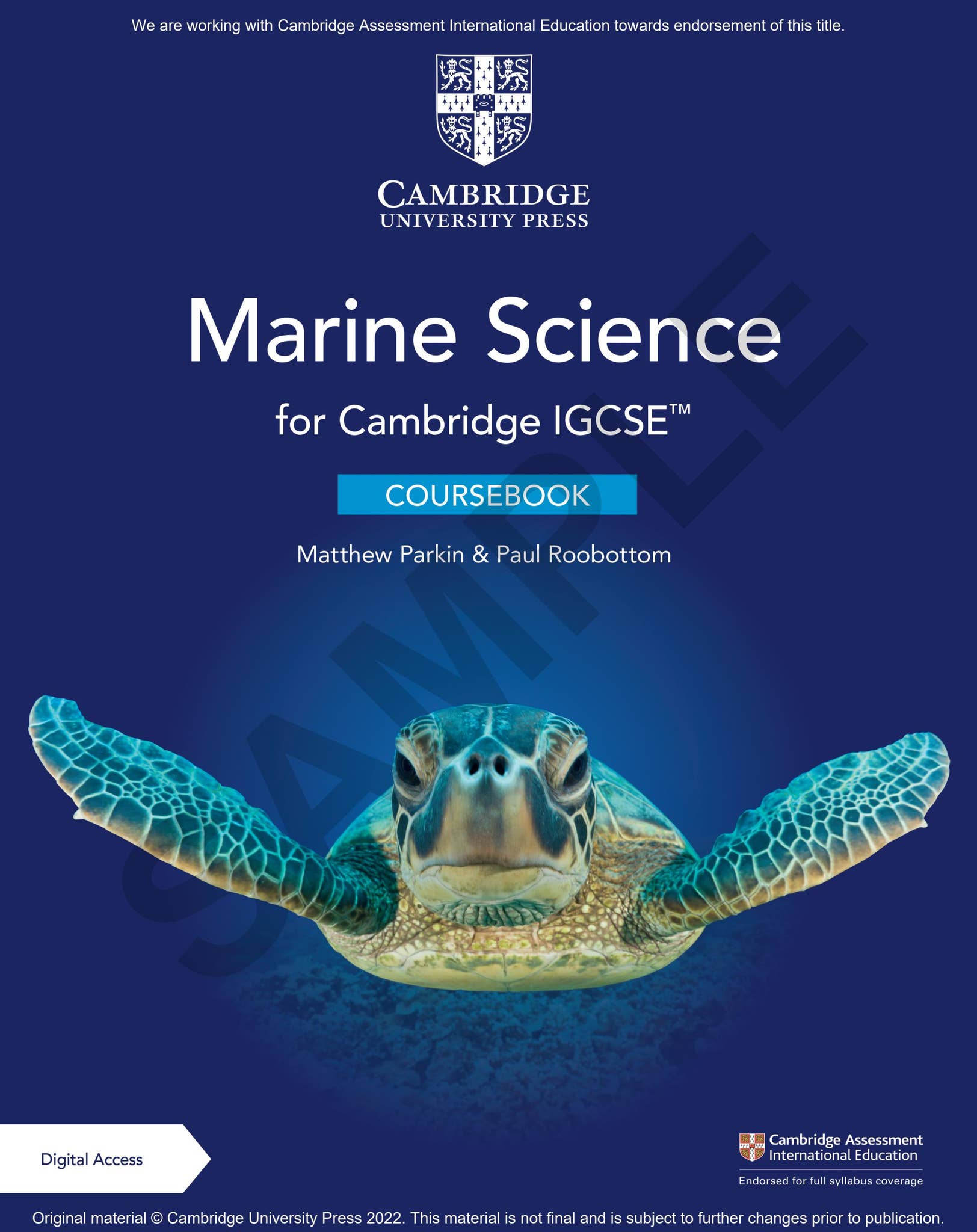IGCSE Marine Science Final Look Inside Sample by Cambridge ...