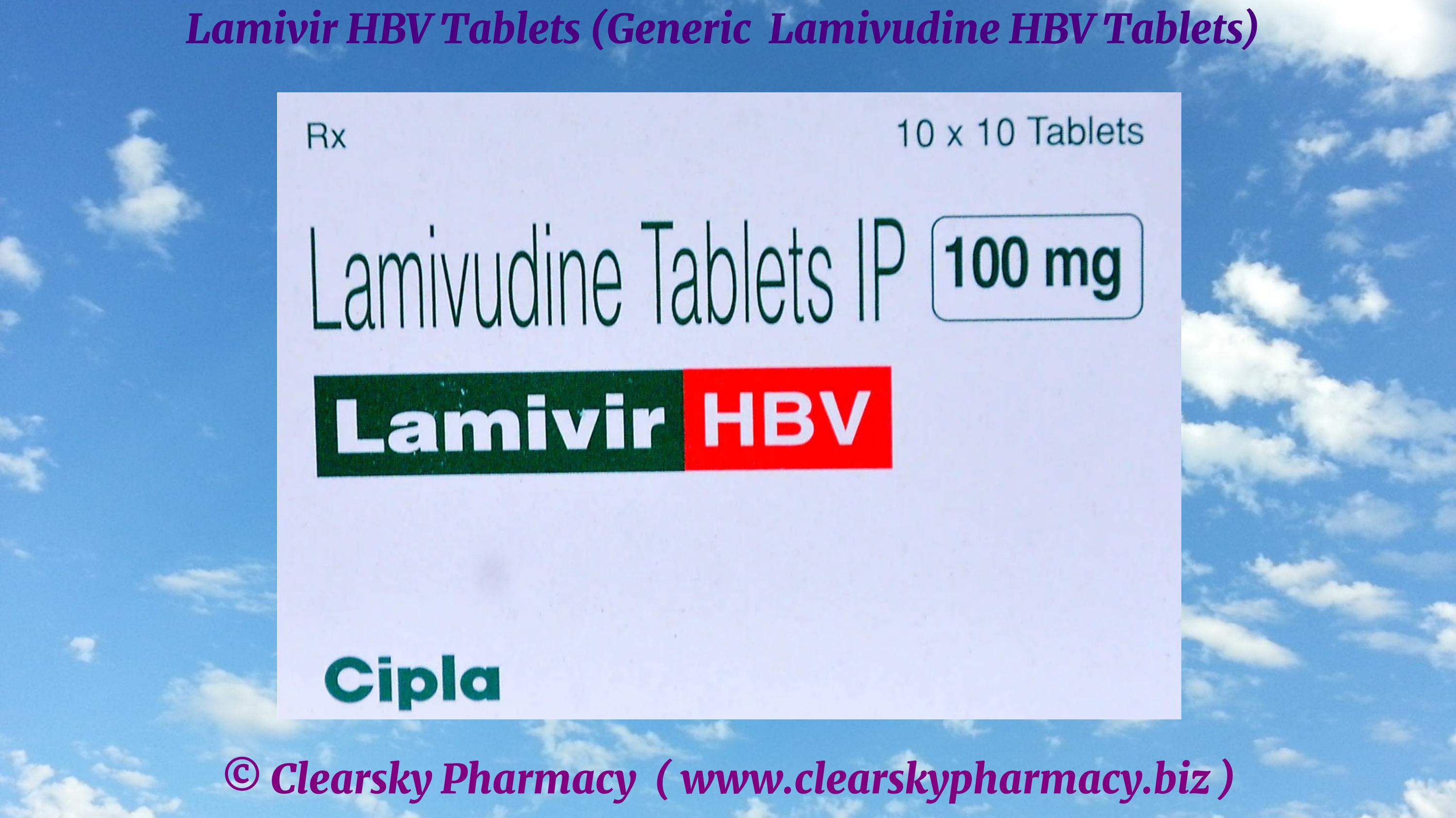 Lamivir HBV Tablets (Generic Lamivudine HBV Tablets) by clearskypharma ...