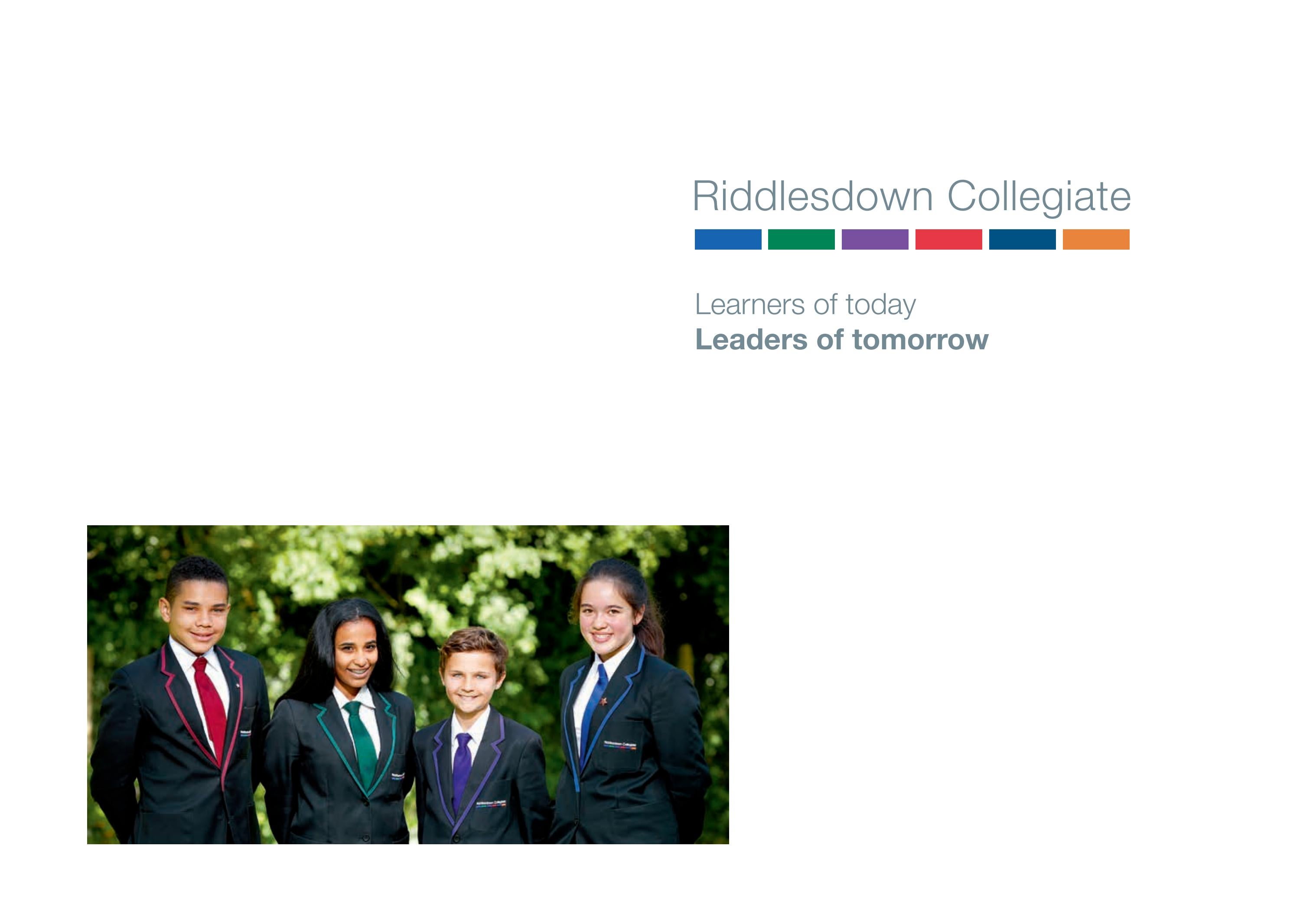 Riddlesdown Collegiate Prospectus by Smarter Reach | Marketing for ...