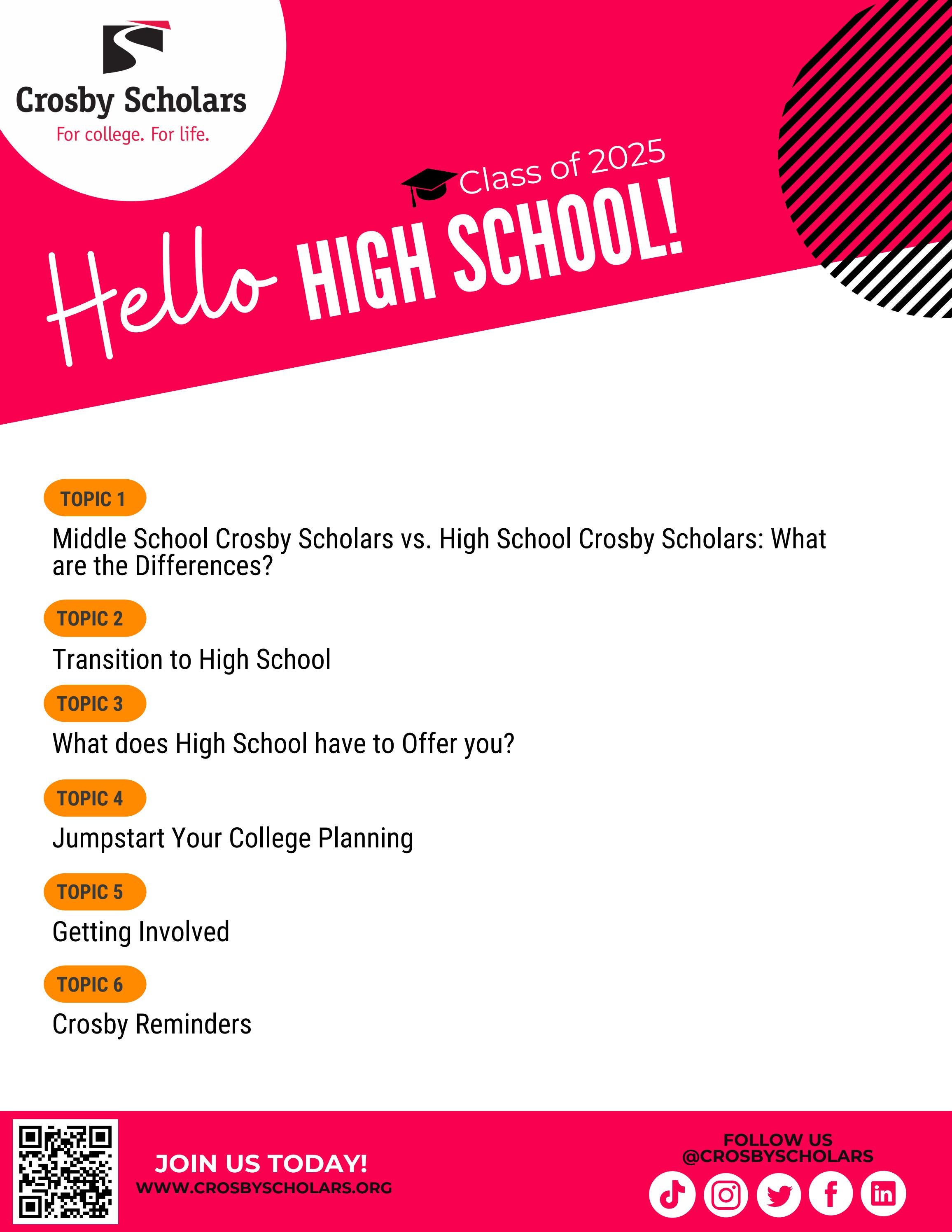 Hello High School: What I Wish I Knew As a Freshman by cscp - Issuu