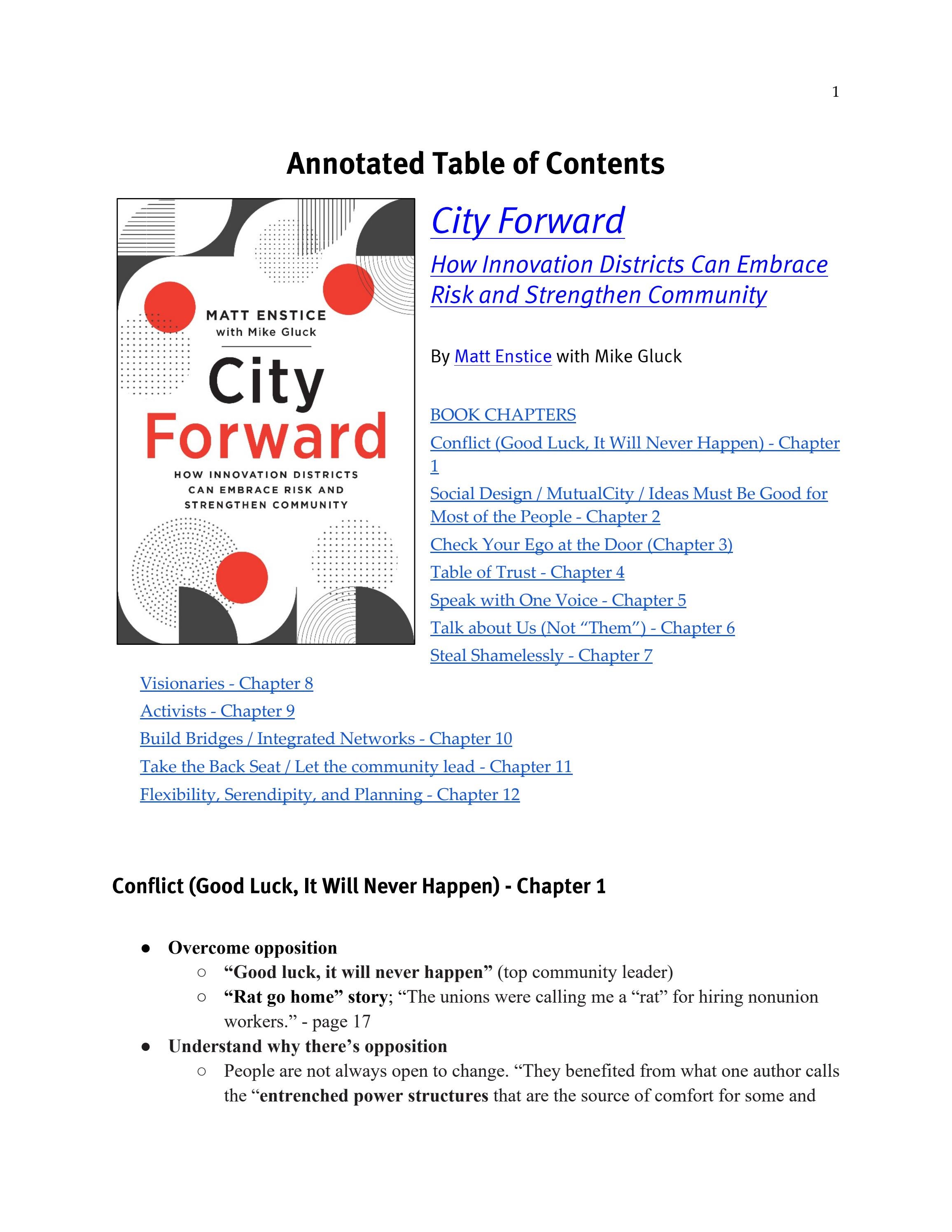 City Forward - Annotated Table of Contents by Island Press - Issuu
