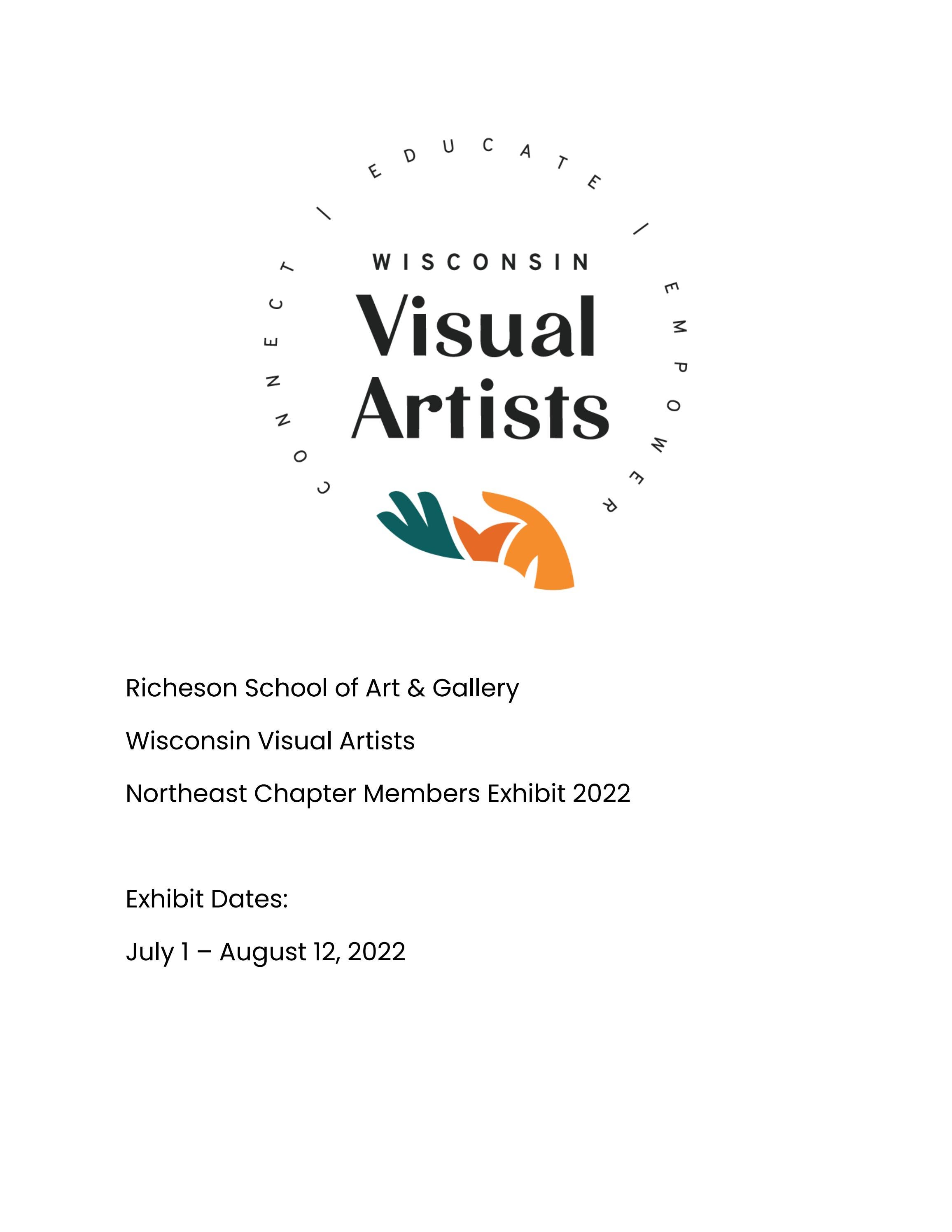 NE Chapter All Member Show 2022 by Wisconsin Visual Artists - Issuu
