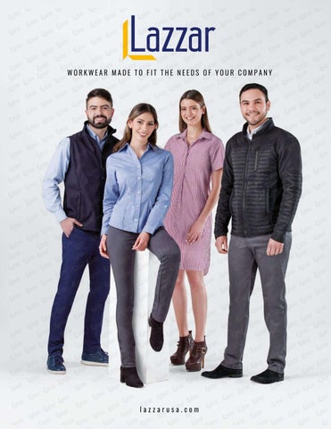 CATÁLOGO LAZZAR_USA by Lazzar México Uniformes - Issuu