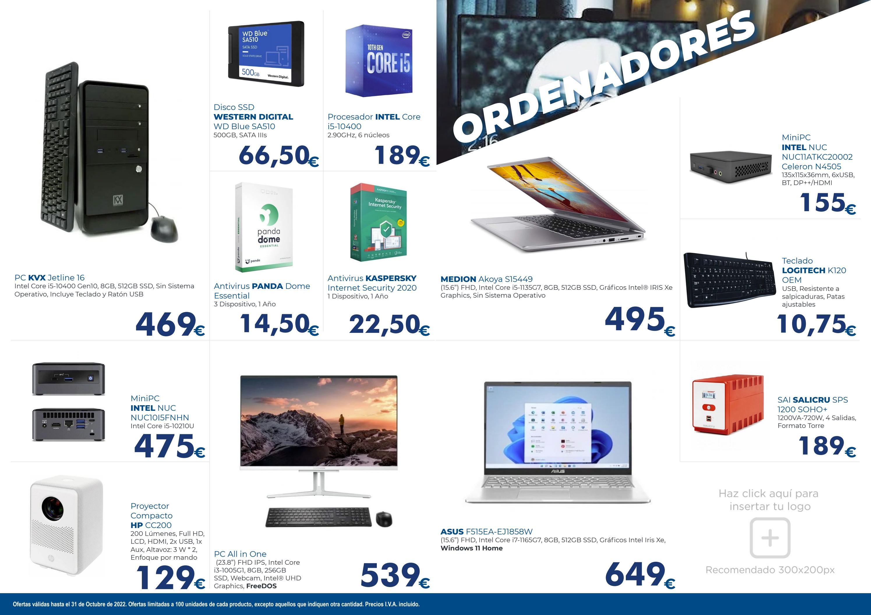 Catálogo Ordenadores Octubre (Con Precio) by Depau Sistemas - Issuu