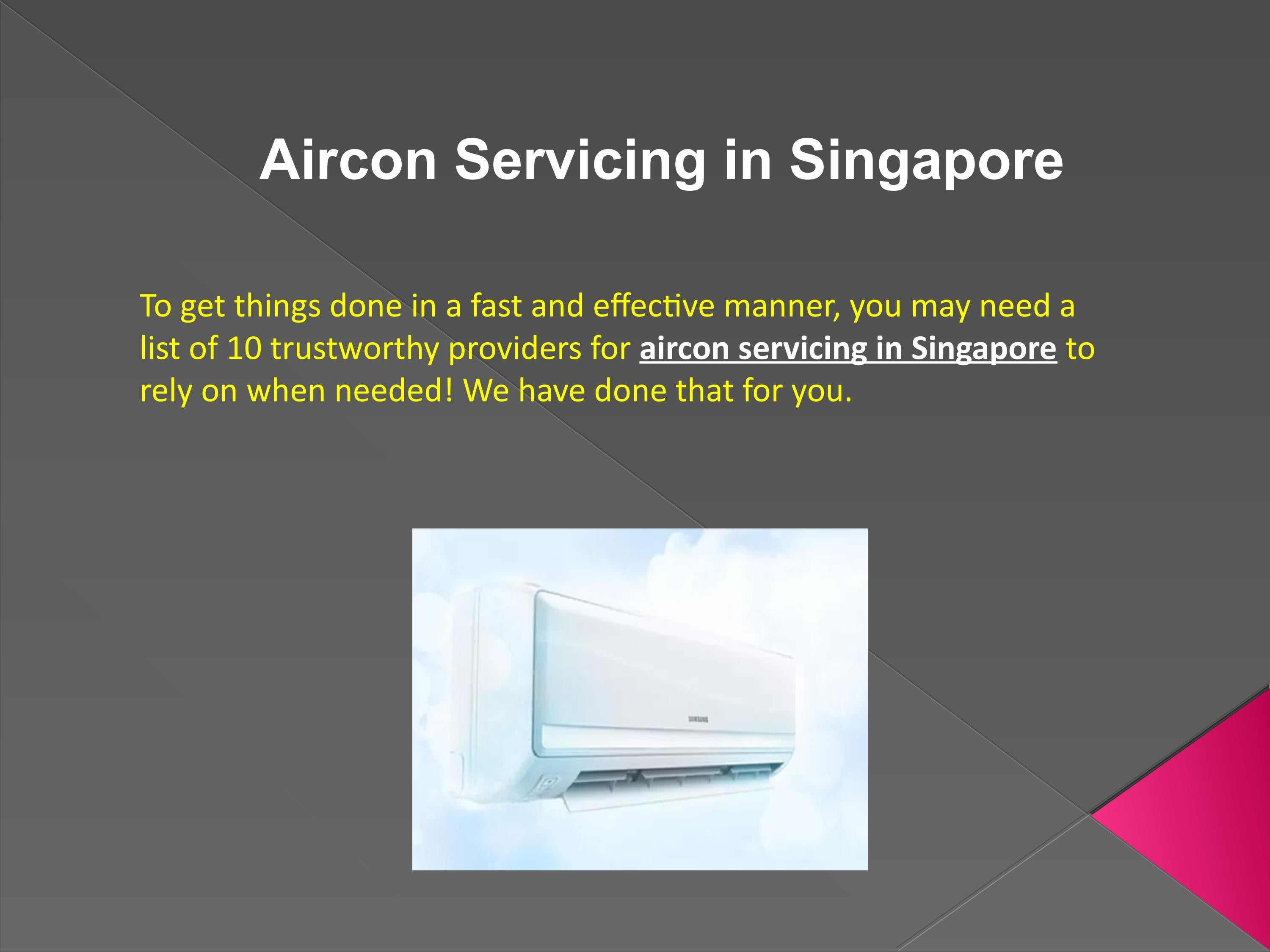 Aircon Servicing in Singapore by The Best Singapore - Issuu