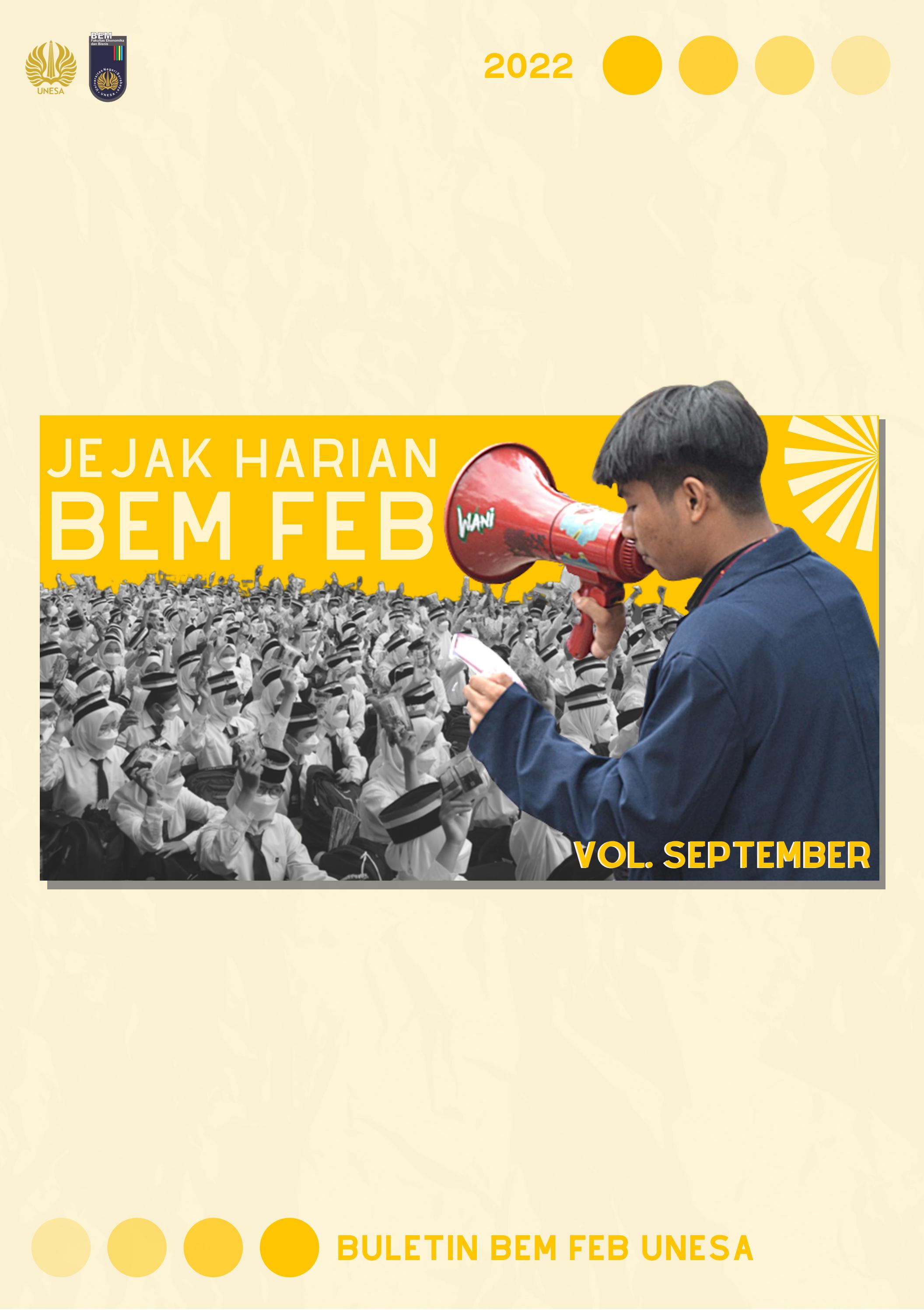 JEJAK HARIAN BEM FEB-VOL SEPTEMBER by BEM FEB UNESA - Issuu
