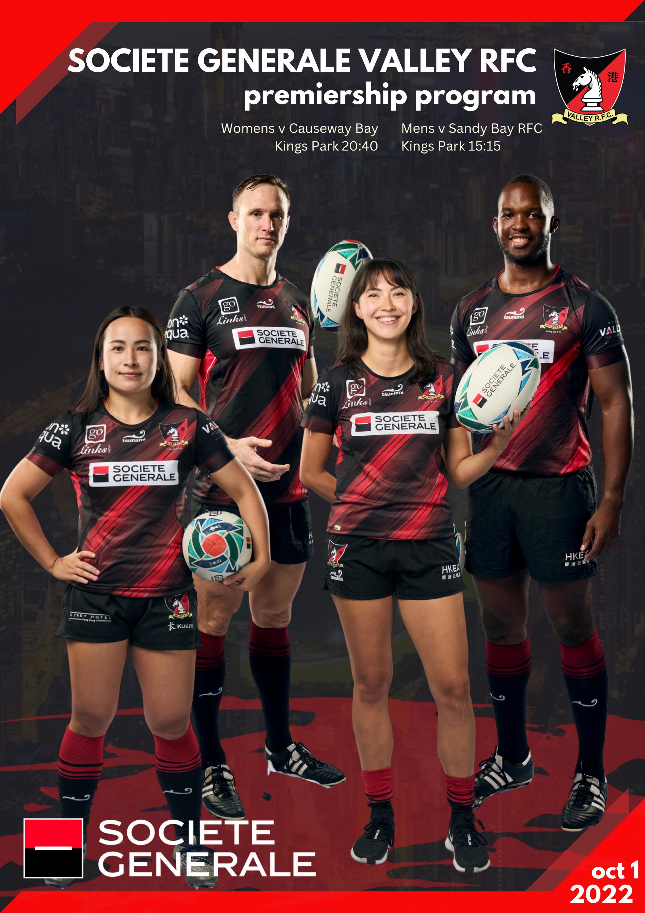 SG Valley RFC Match Day Rugby Program - Oct 1 by valleyrfc852 - Issuu