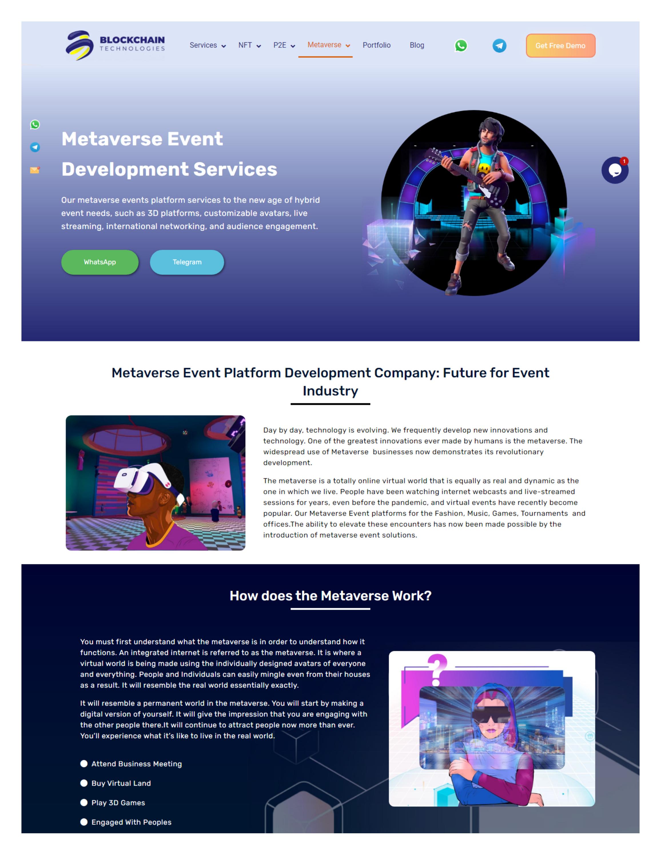 Metaverse Event Services by Blockchain Technologies - Issuu