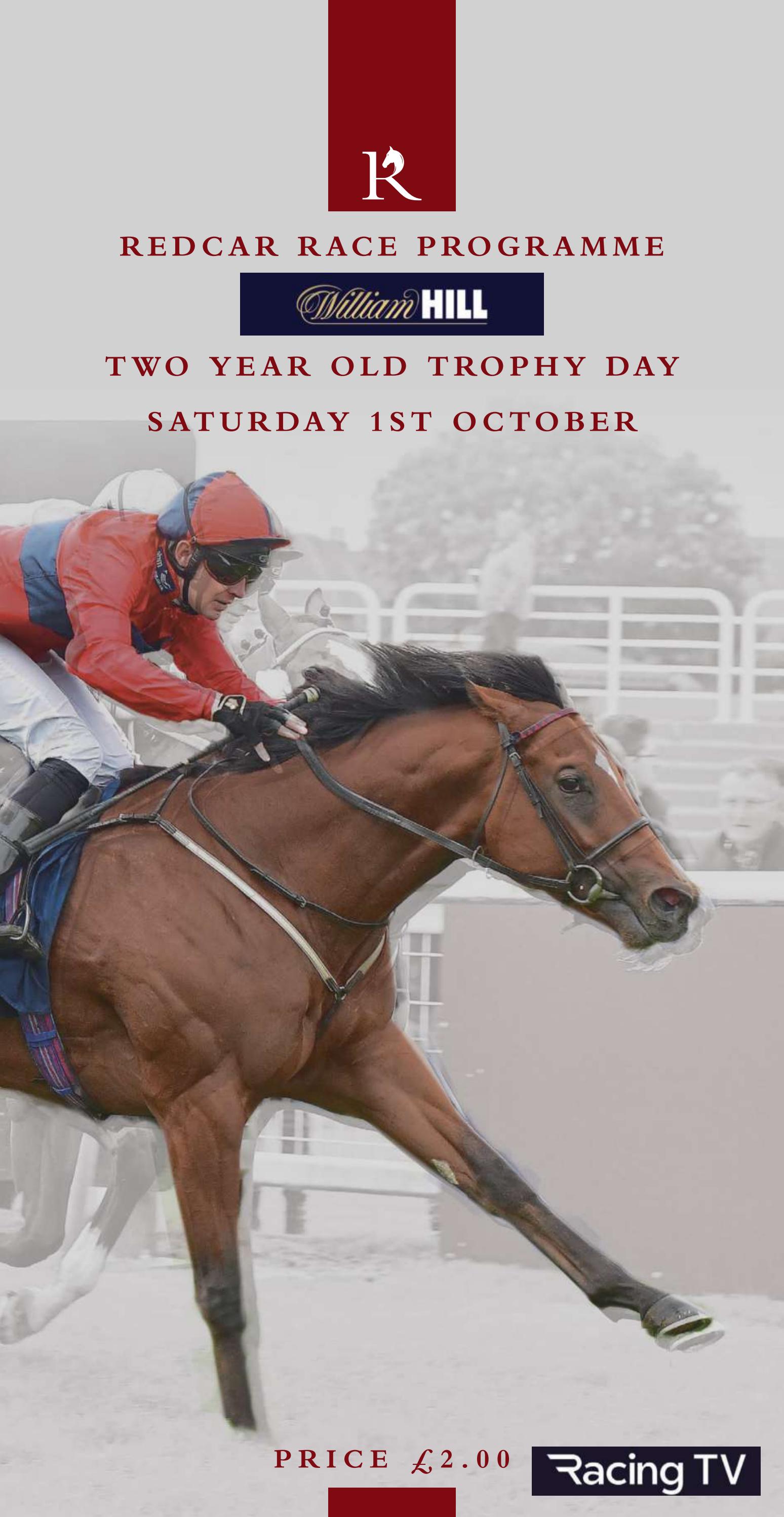 Redcar Racecard - Saturday 1st October by Weatherbys - Issuu
