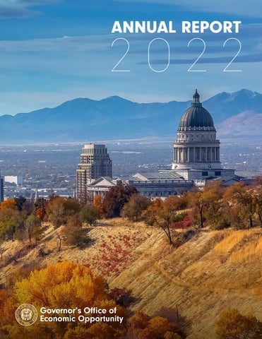 Go Utah 2022 Annual Report by Utah Governor's Office of Economic ...