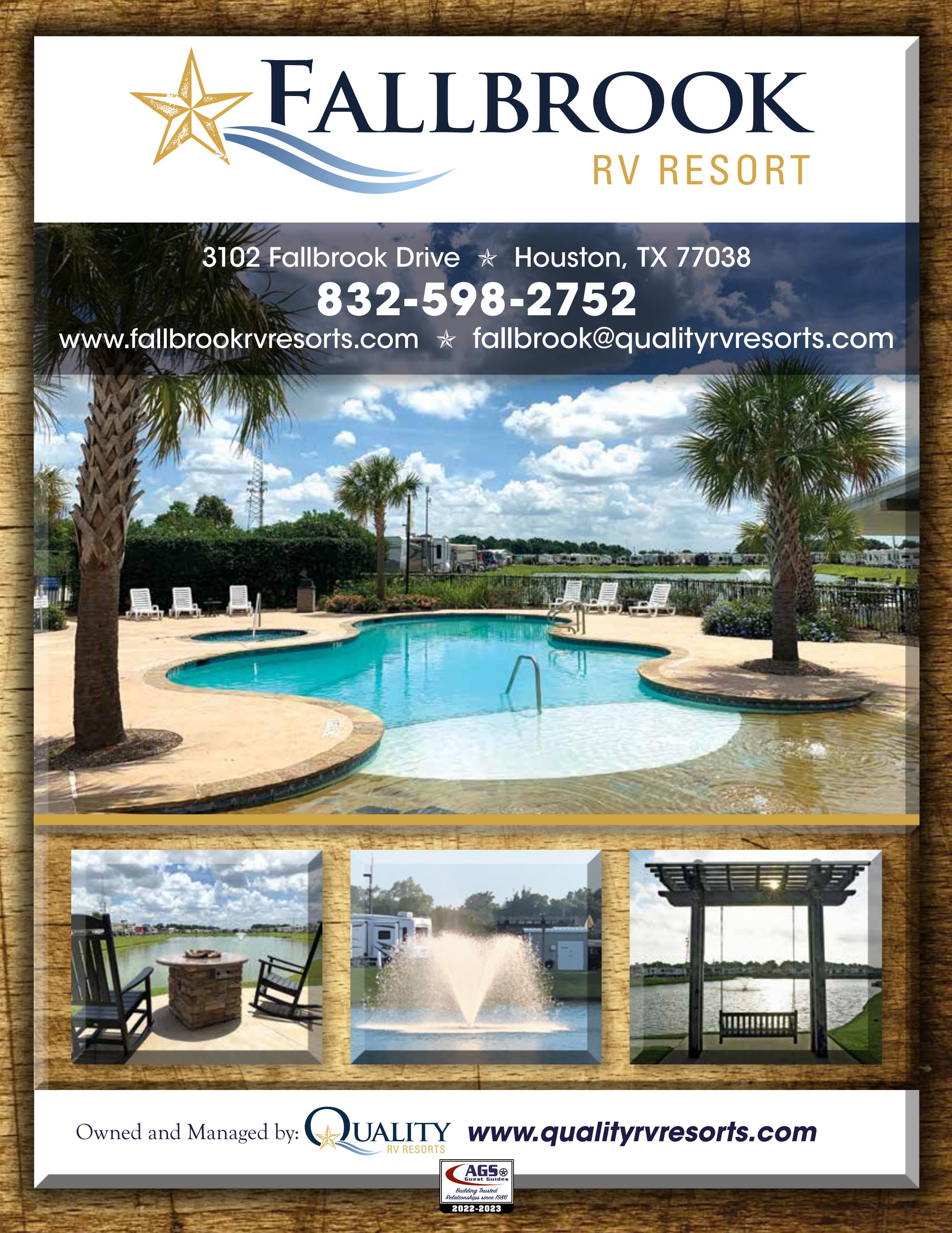 Fallbrook RV Resort by AGS/Texas Advertising - Issuu