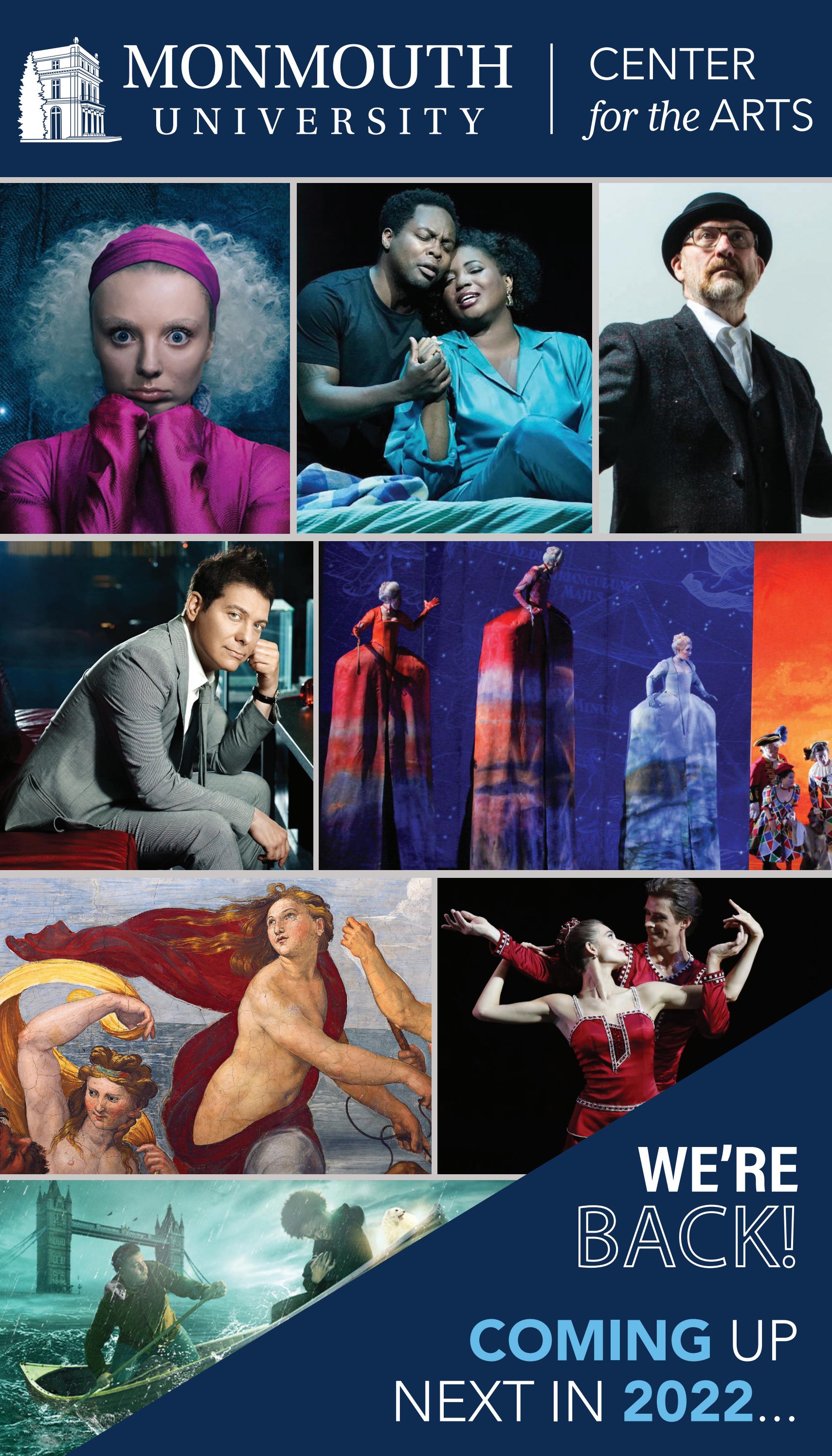 Monmouth University Center for the Arts Spring 2022 Brochure by ...