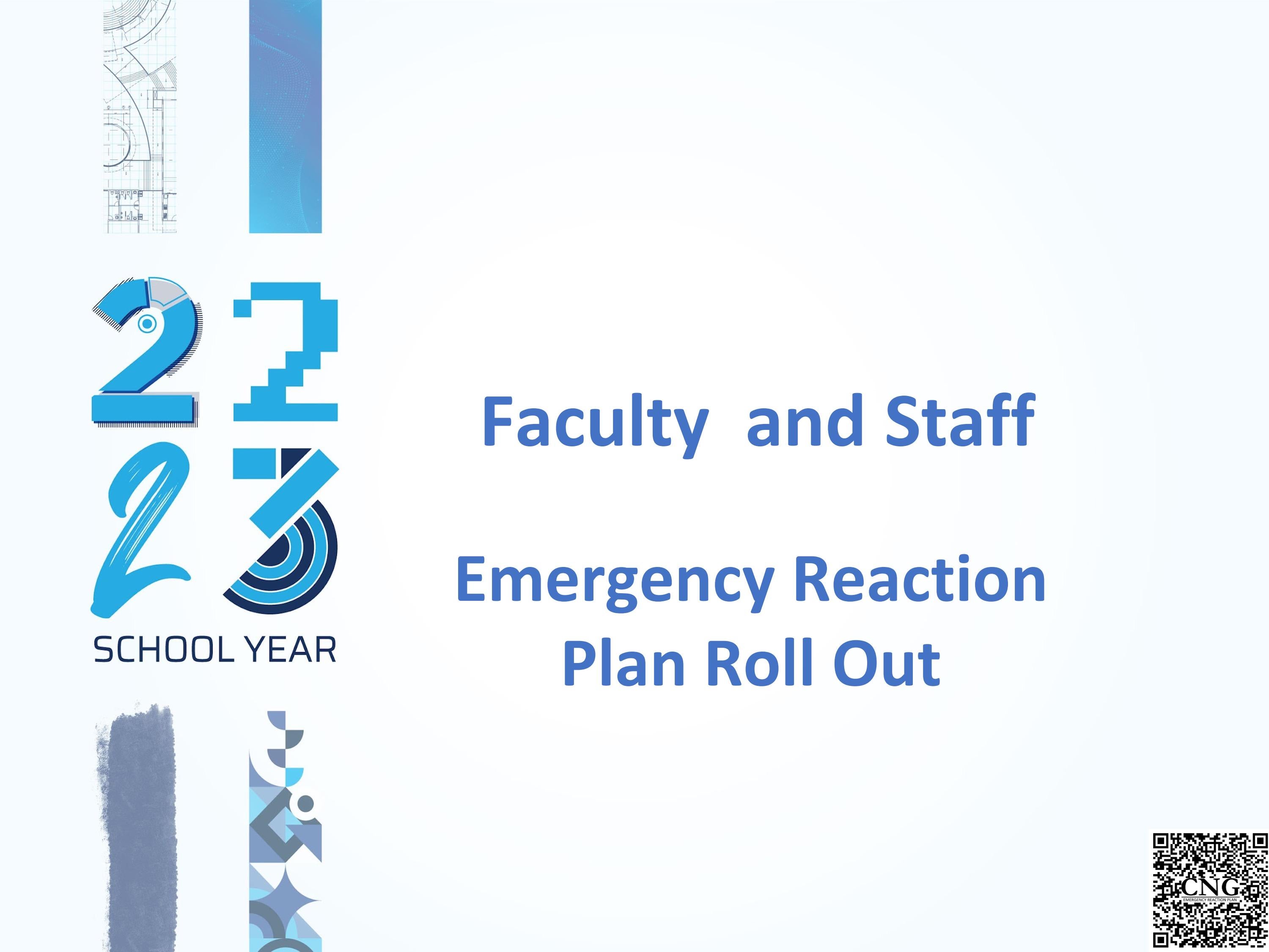 Emergency Reaction Plan Roll Out SY 2022-2023 by colegionuevagranada ...