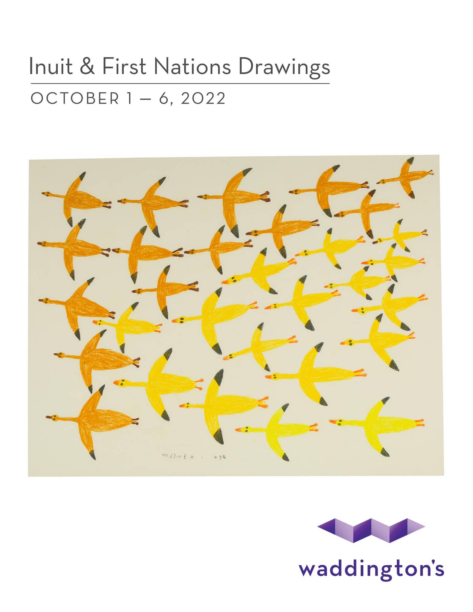 Inuit & First Nations Drawings | October 1 - 6, 2022 by waddingtons - Issuu
