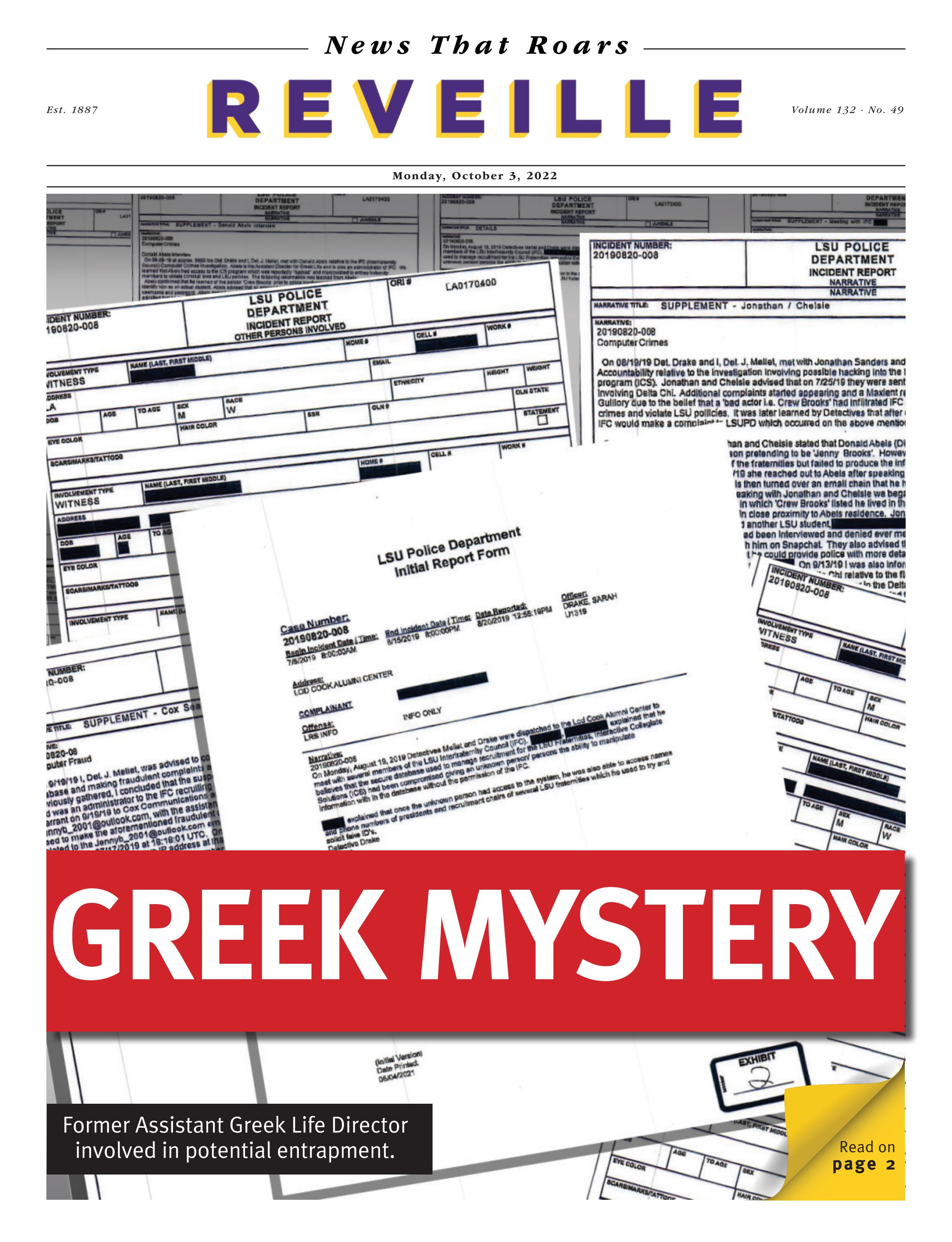 The Reveille 10-3-22 by Reveille - Issuu