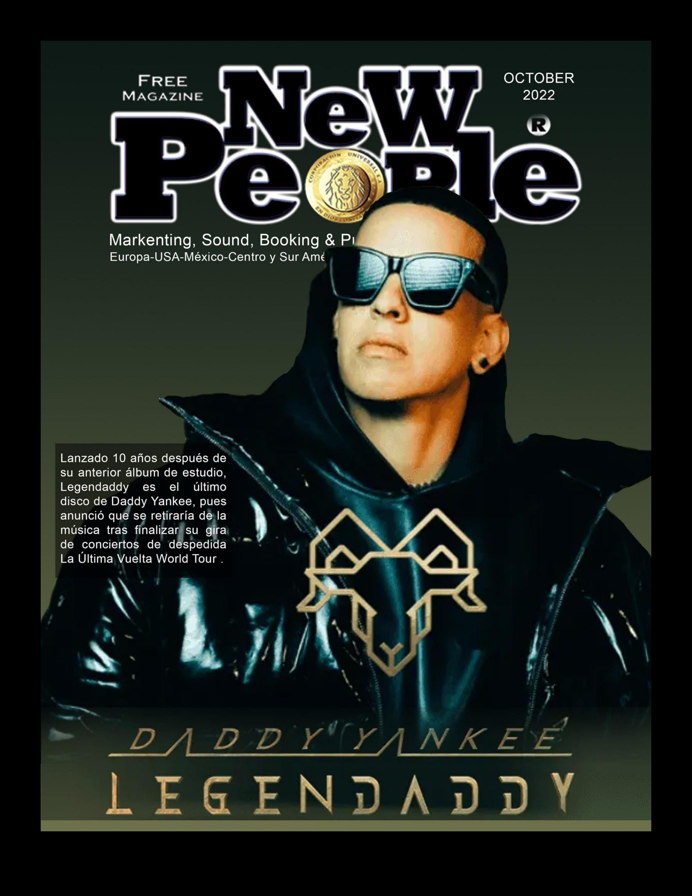 MES DE OCTUBRE DADDY YANKEE REVISTA NEW PEOPLE by Revista New People ...