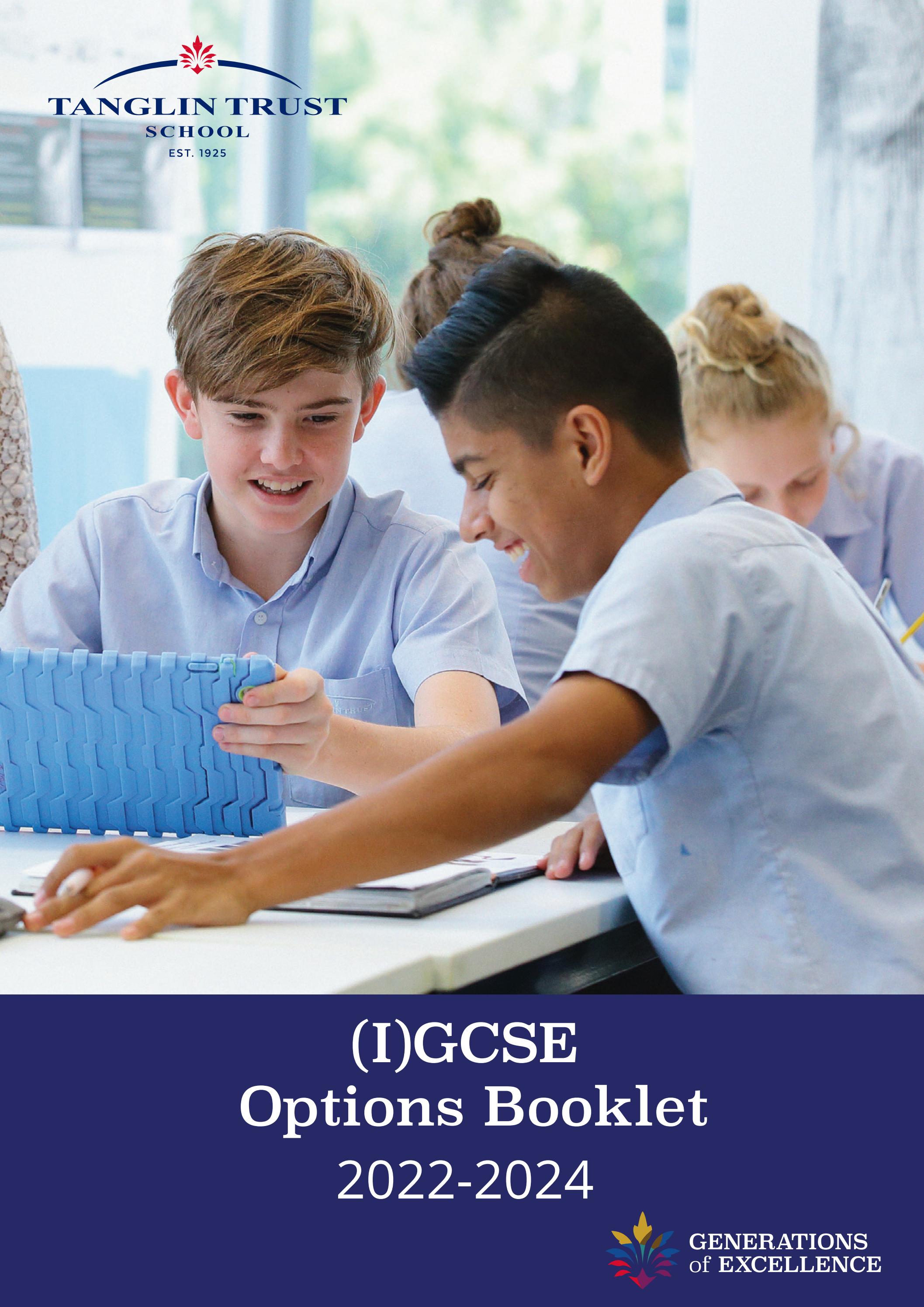 (I)GCSE Options Booklet by Tanglin Trust School - Issuu