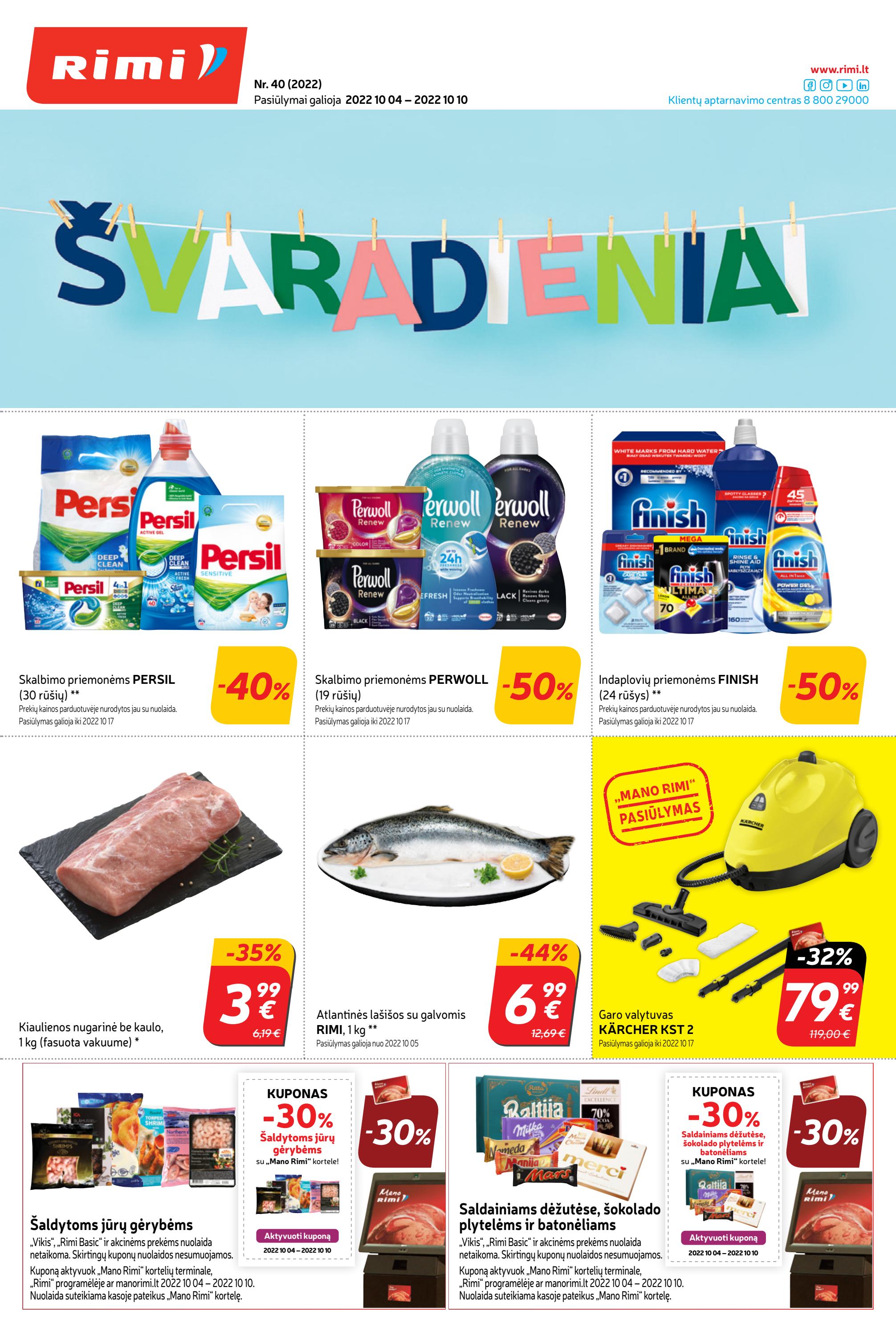 „Rimi“ savaitinis leidinys Nr. 40 (2022) by Rimi - Issuu