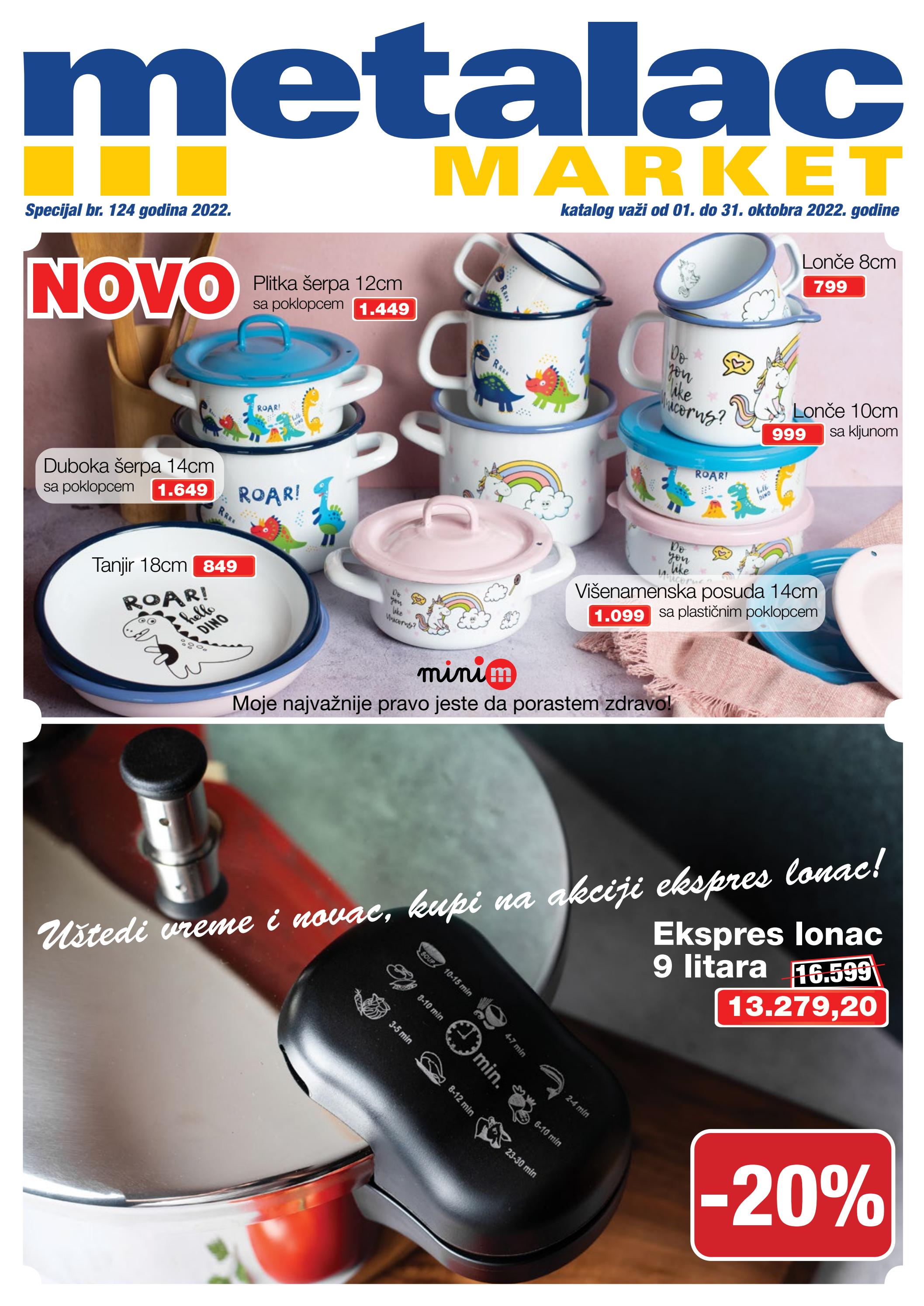 Metalac Market - Akcijski Katalog - Oktobar by Metalac Digital - Issuu