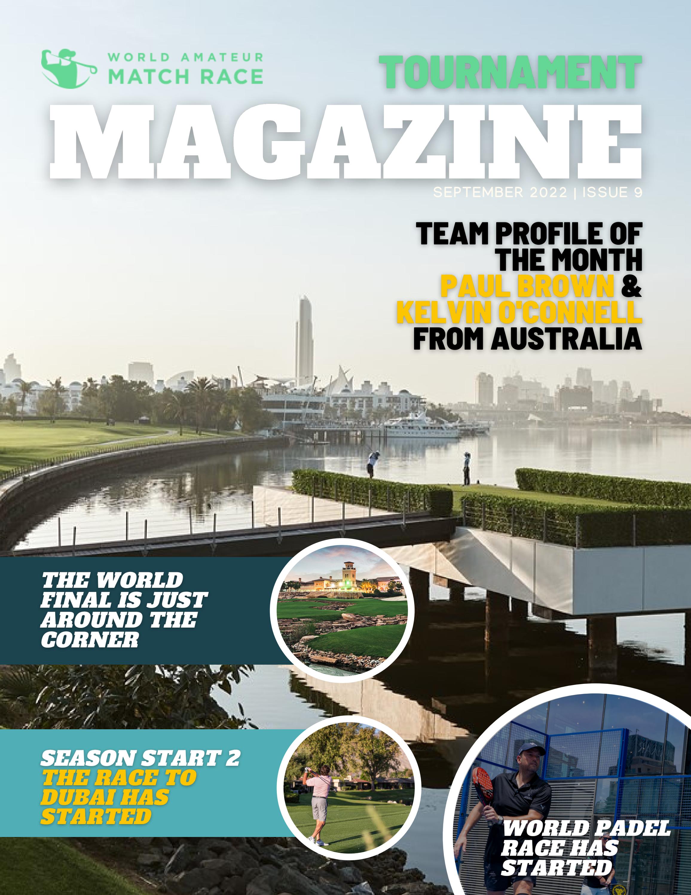 World Amateur Match Race Official Tournament Magazine / ISSUE 9_2022 by ...