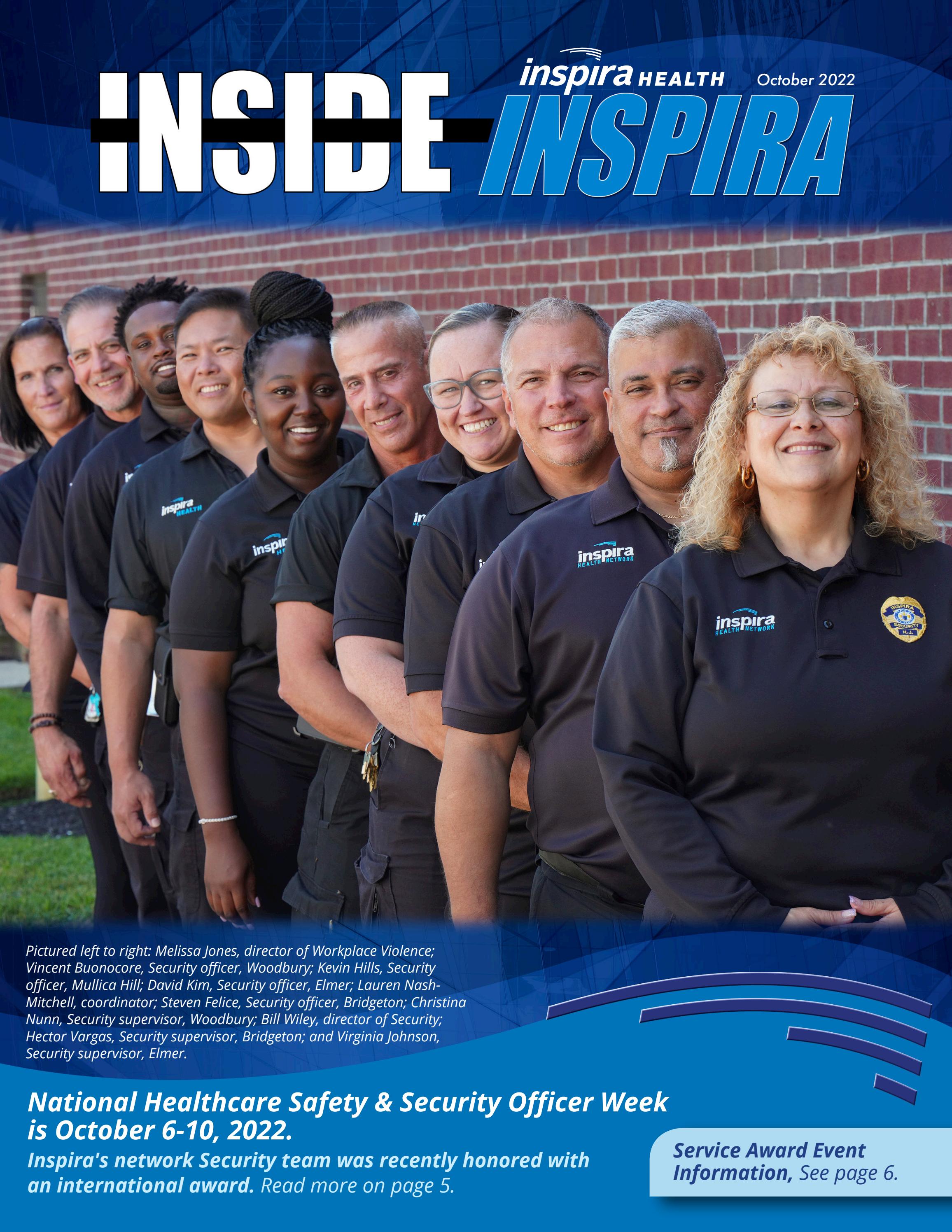 Inside Inspira Newsletter - October 2022 by Inspira Health - Issuu