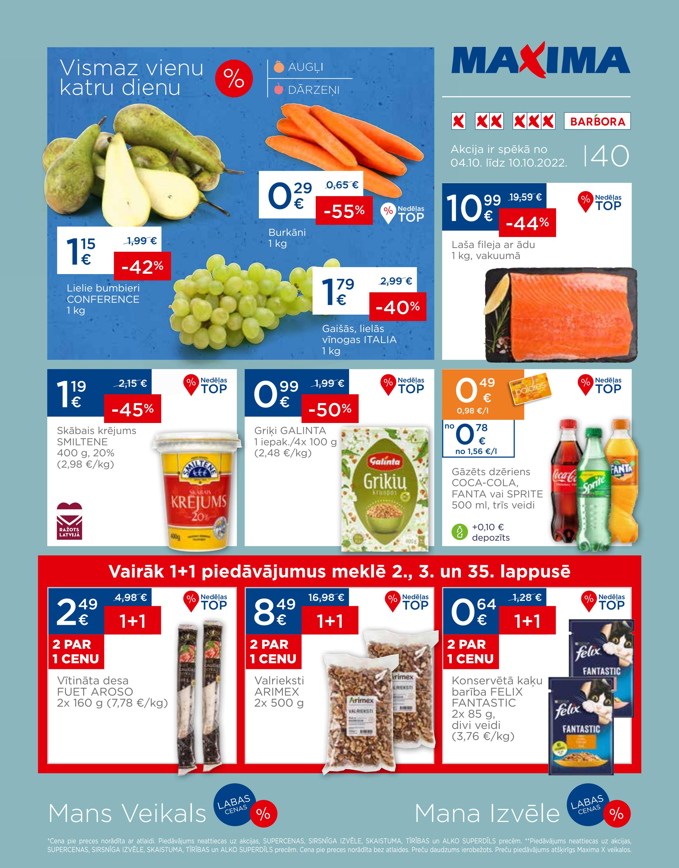 MAXIMA | X XX XXX | 04.-10.10.2022. by Maxima Latvija - Issuu
