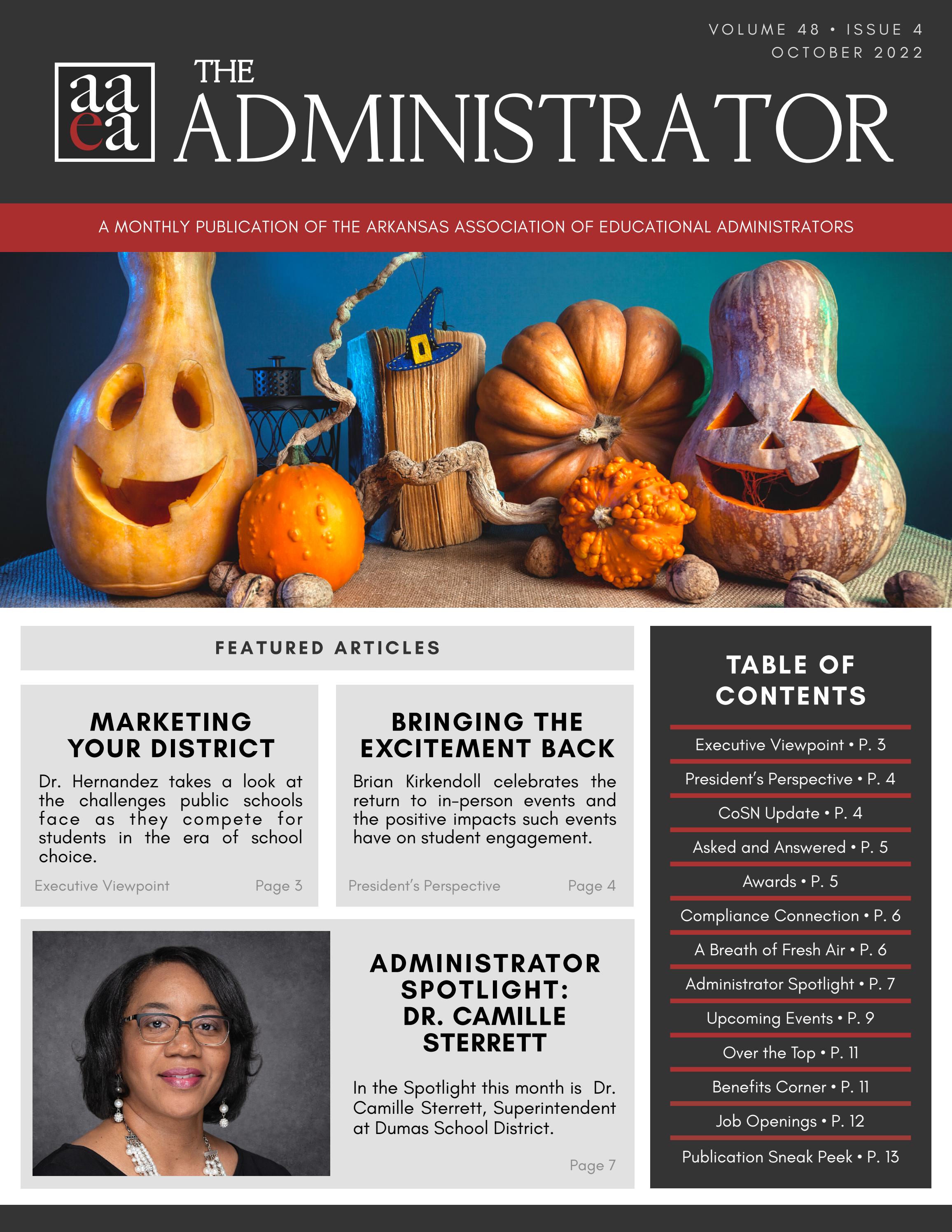 The Administrator Newsletter - October 2022 by theaaea - Issuu