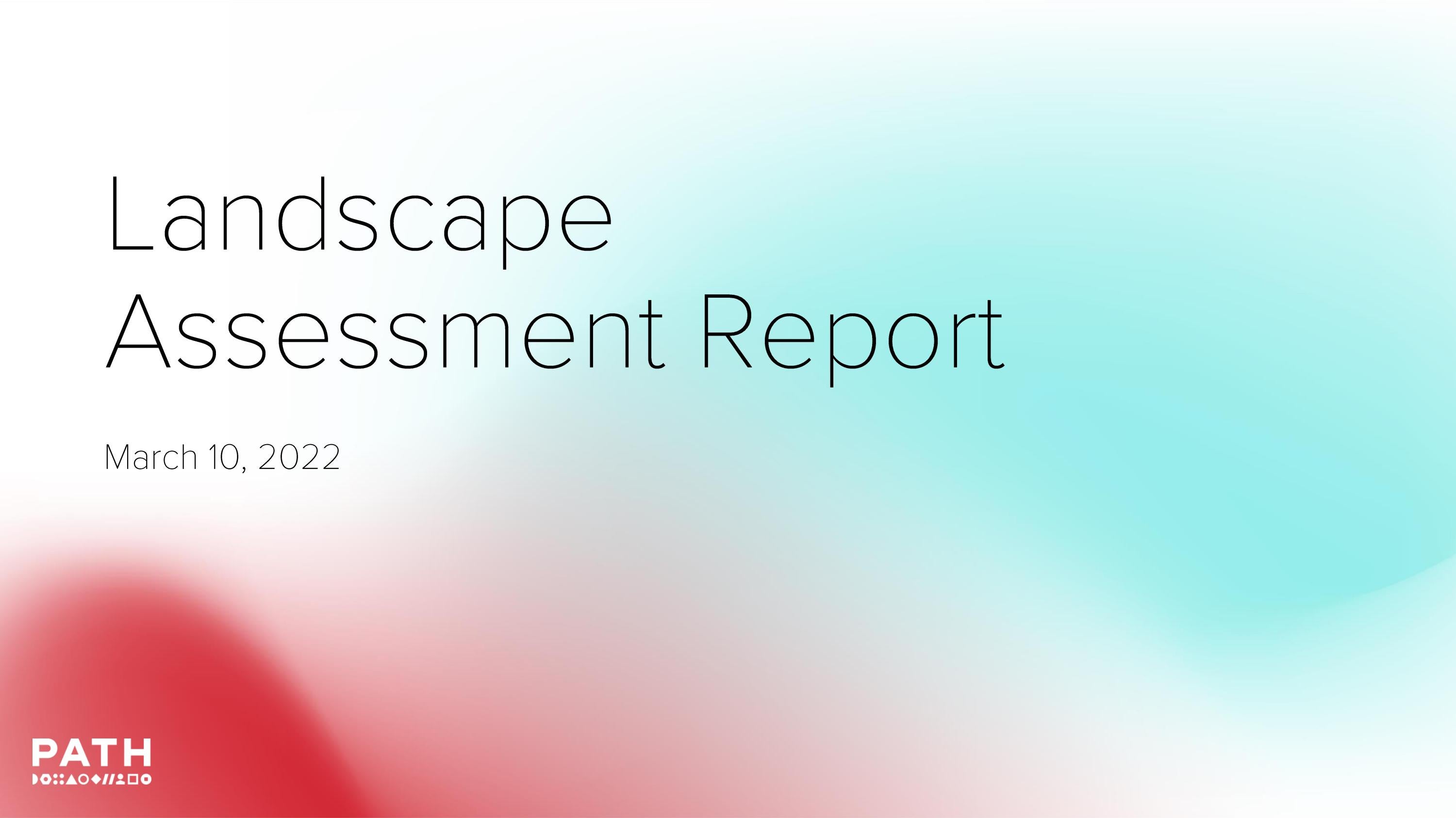 Landscape Assessment Report - PATH by Bao Do Pham - Issuu
