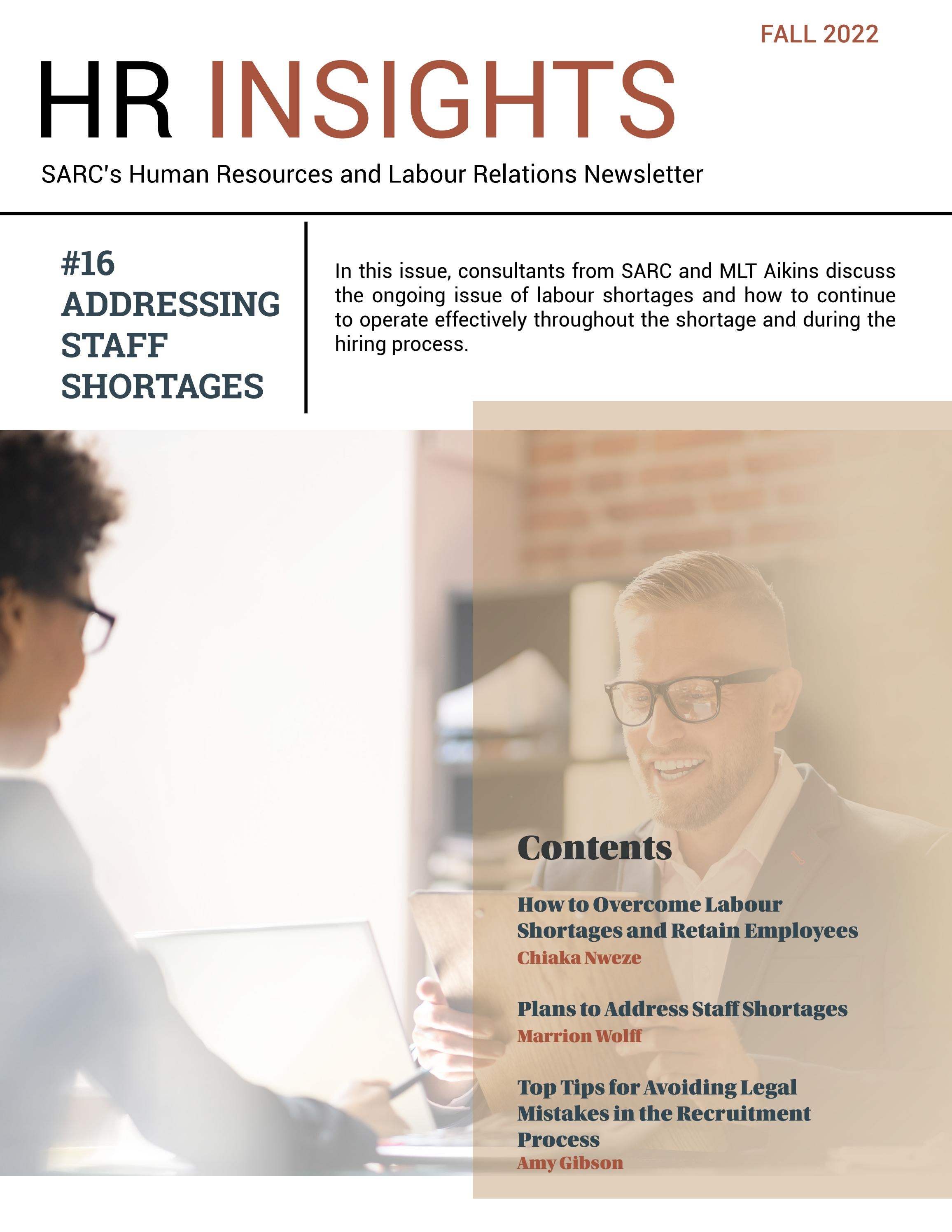 HR Insights - Fall 2022 by SARC/SARCAN - Issuu