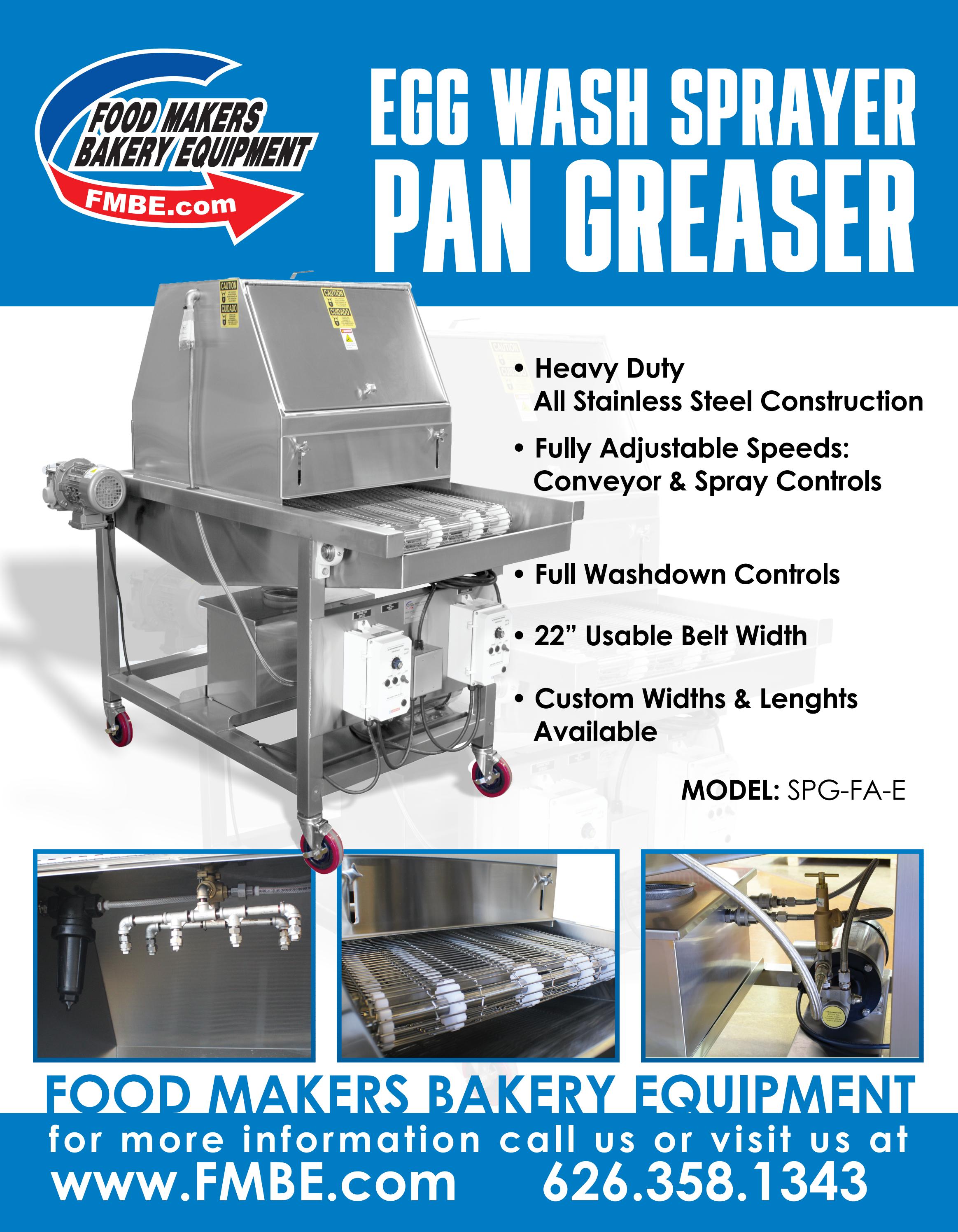FMBE Egg Wash Sprayer & Pan Greaser by fmbe - Issuu