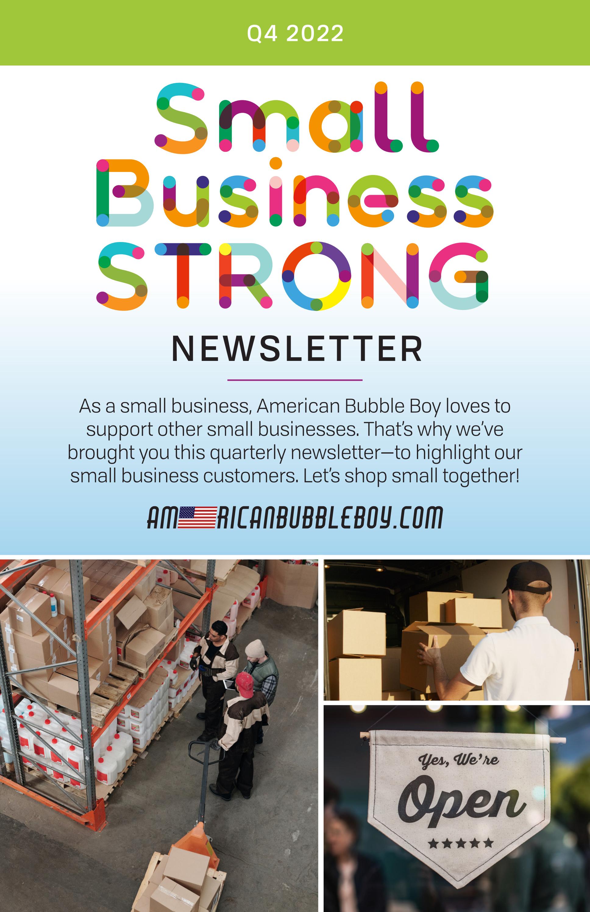 Small Business Strong by americanbubbleboy.com - Issuu