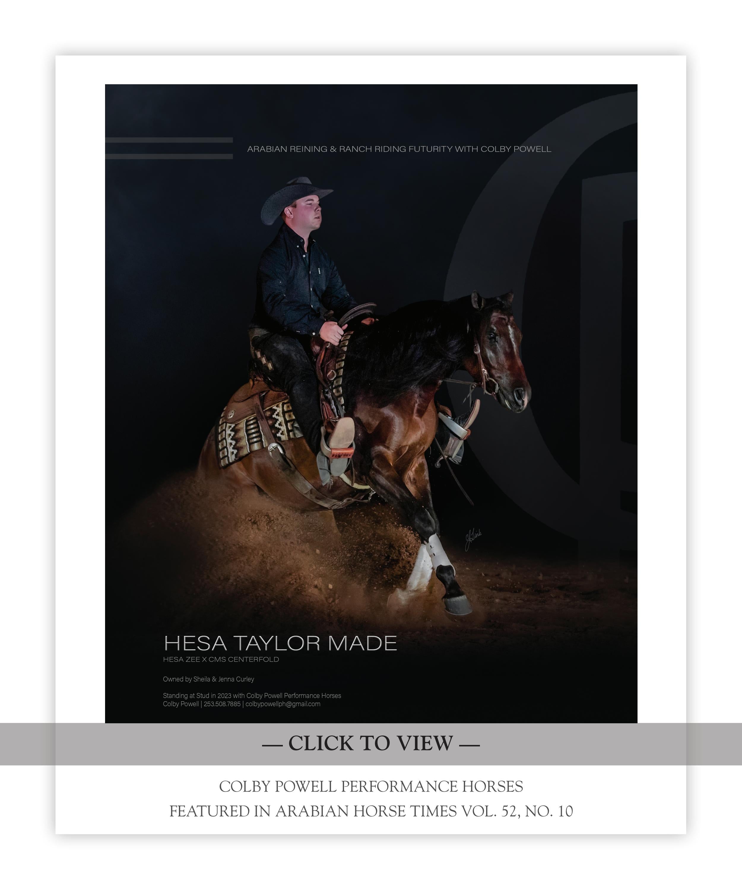 Colby Powell Performance Horses - 2022 U.S. Nationals by Arabian Horse ...